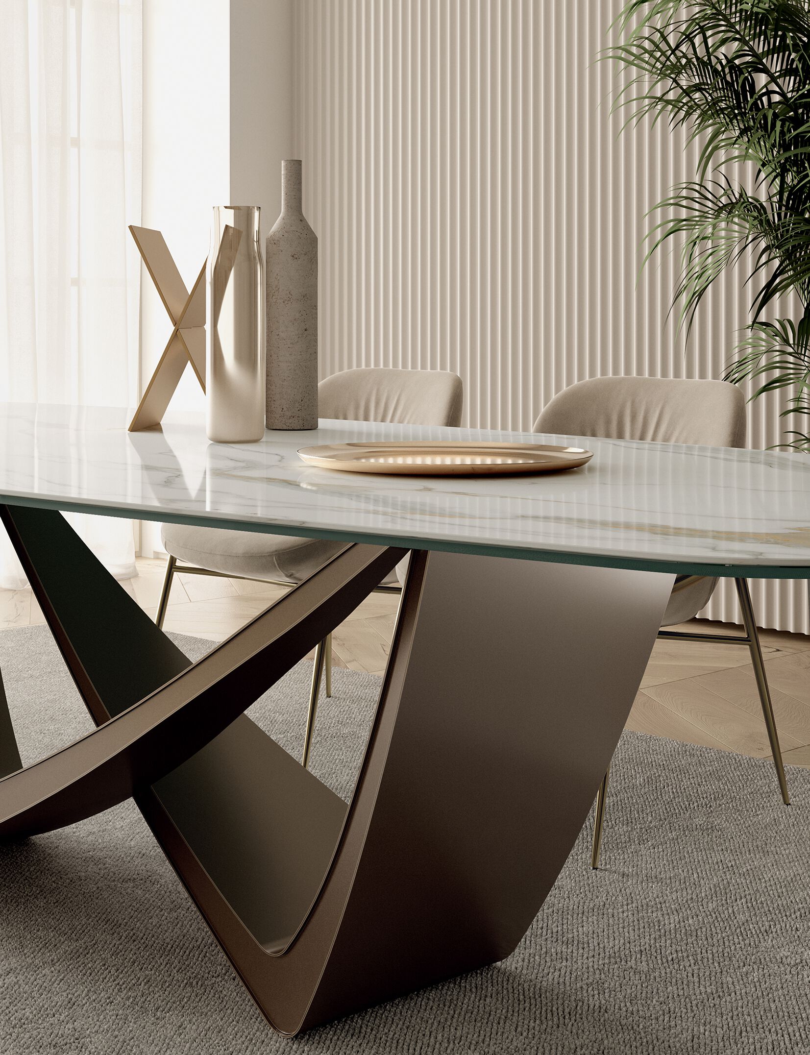 BACH Table By Bontempi Casa