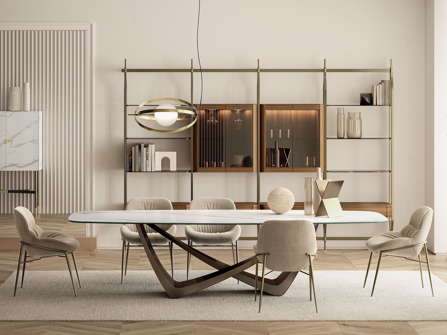 BACH Table By Bontempi Casa