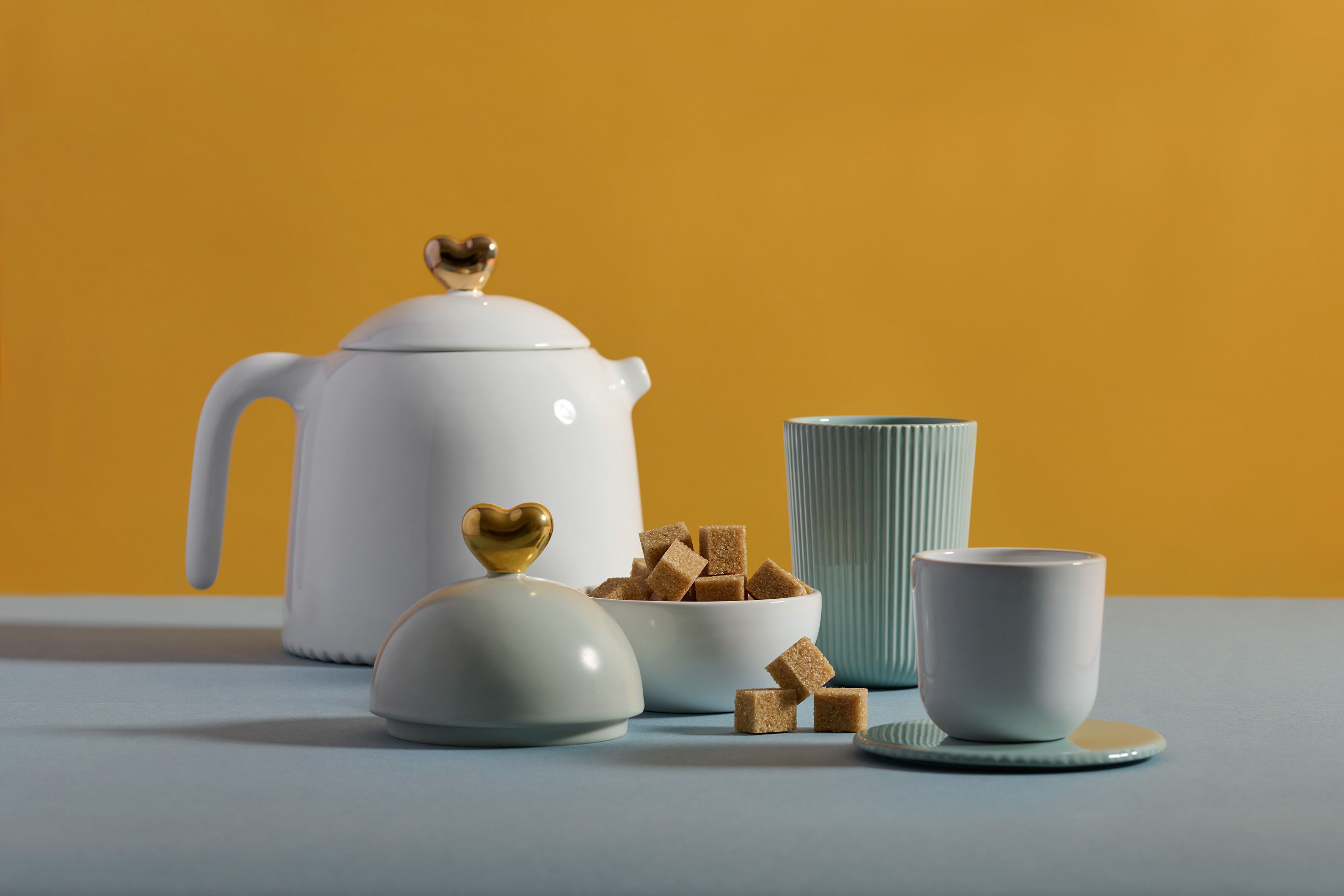 MR. & MRS. LOVE Tea set By Bosa