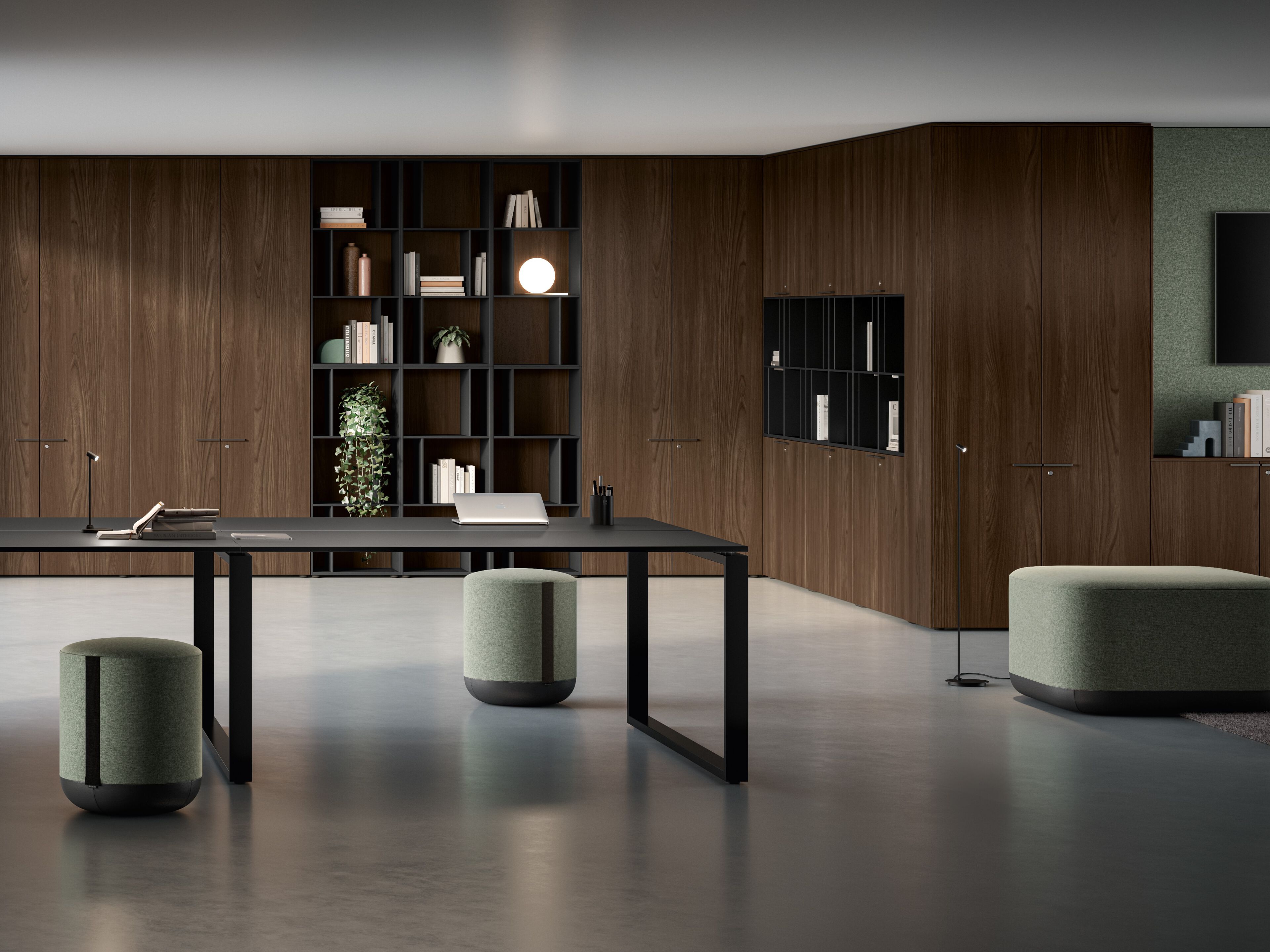 ABA Oak office storage unit By Bralco