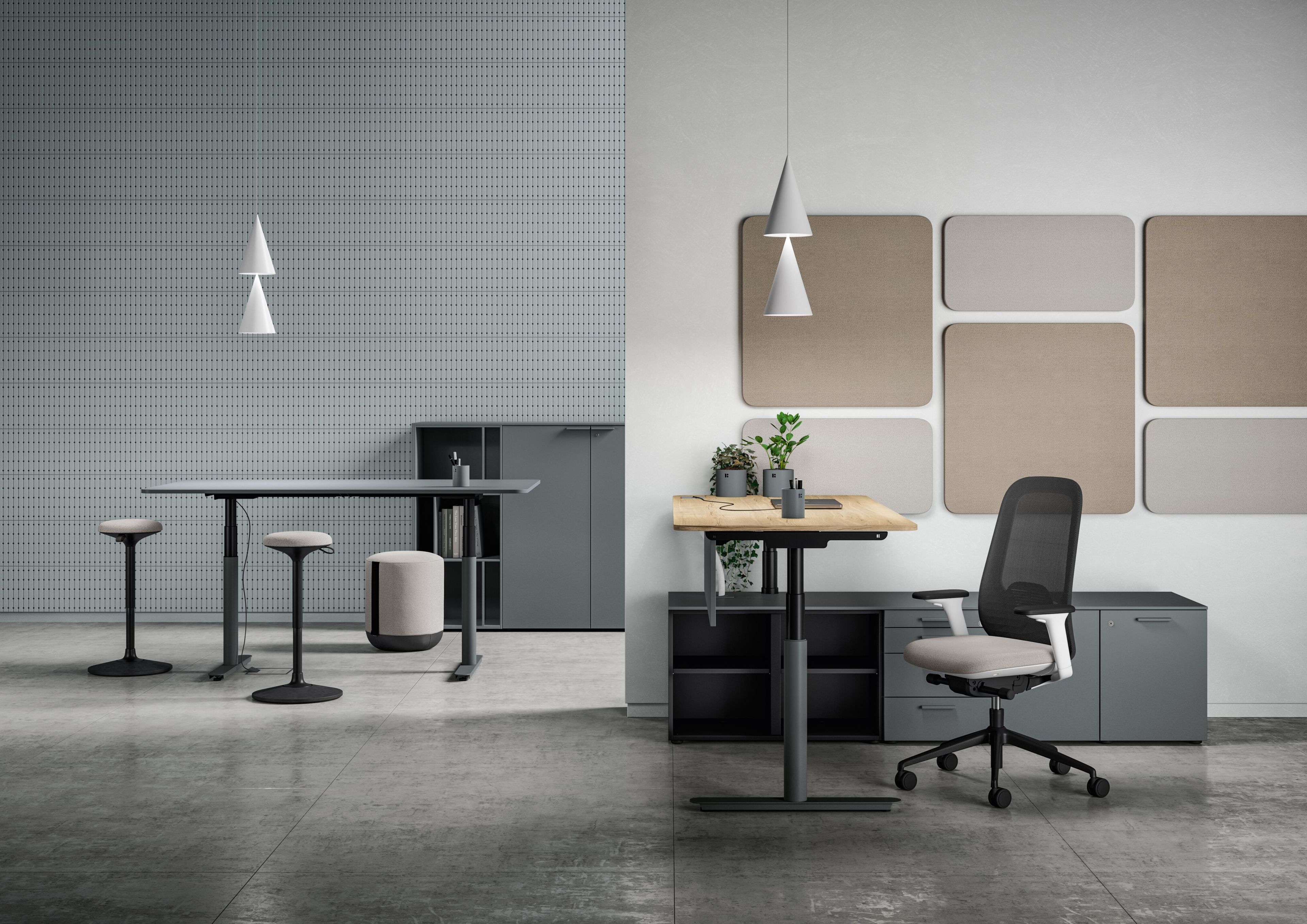 NUVOLA Office desk By Bralco