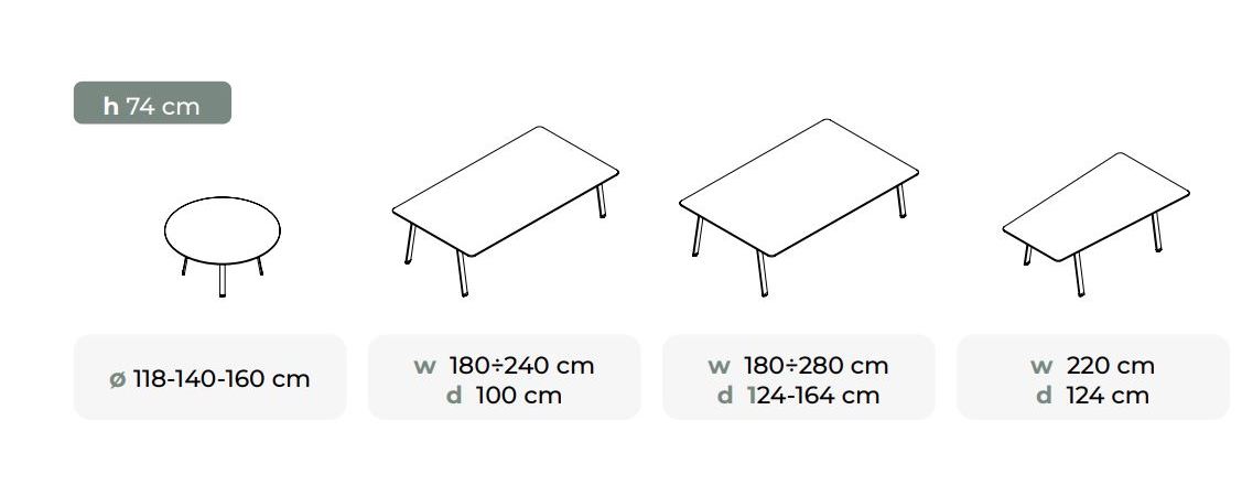 TAKE-OFF EVO / COUNTRY Rectangular meeting table with cable management ...