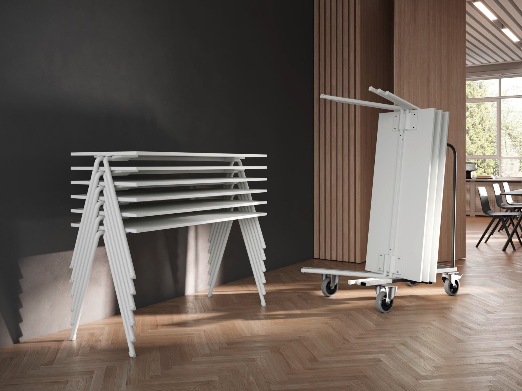 BASIC ROW Tavolo By Brunner