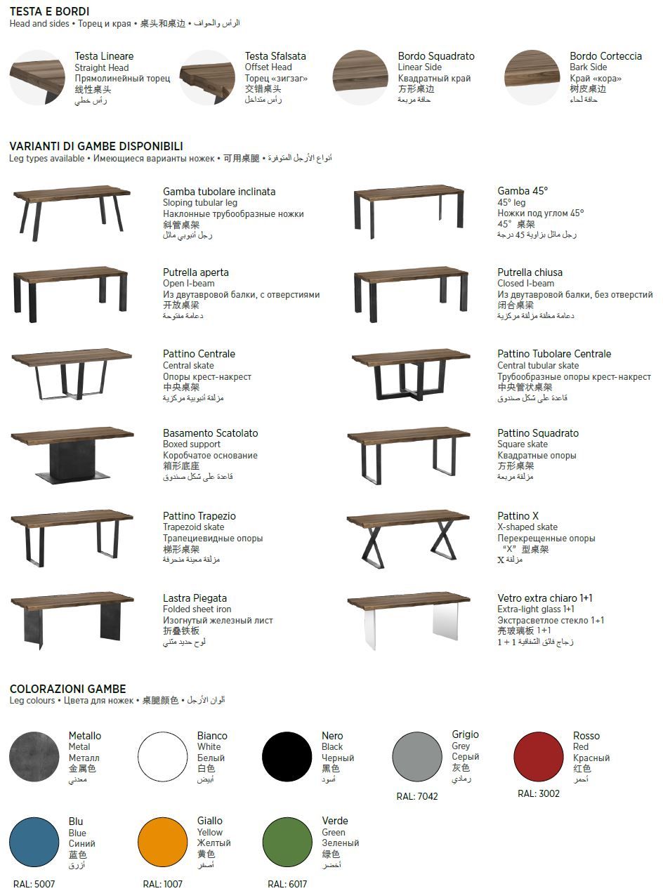 LAMINATED TABLES Table By Bruno Spreafico | design Bruno Spreafico