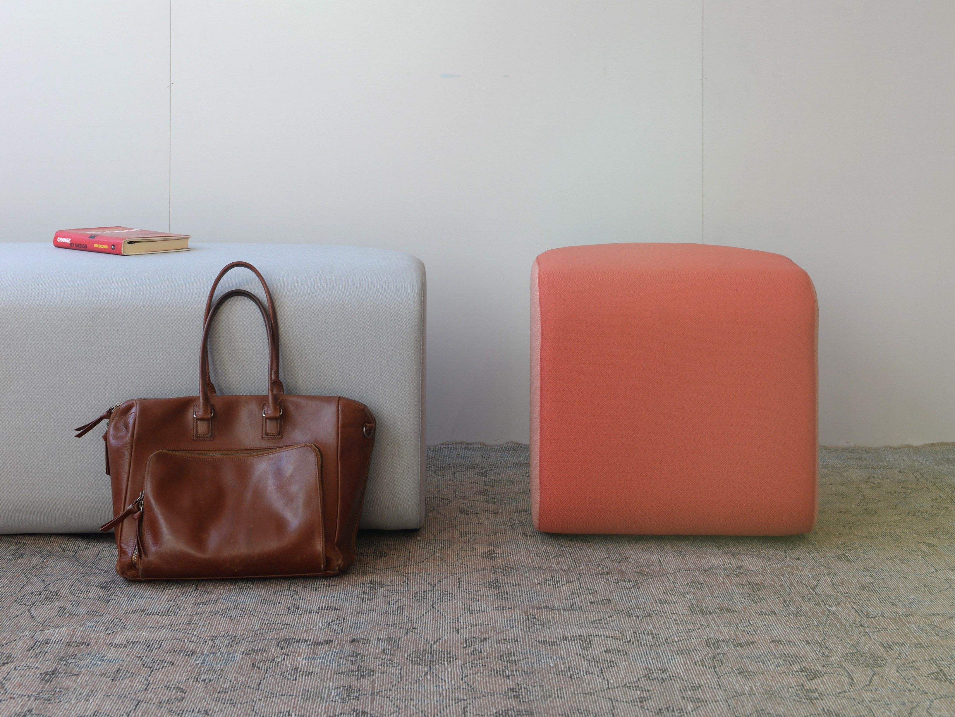 Fabric sound absorbent pouf BuzziDee By BuzziSpace