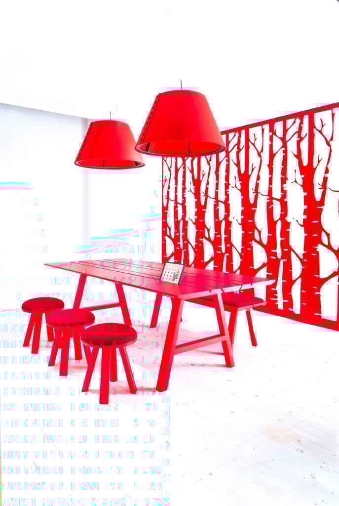 BuzziFalls Hanging felt room divider By BuzziSpace | design Sas ...