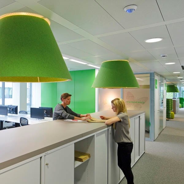 BuzziShade Pendant Sound absorbing lighting By BuzziSpace