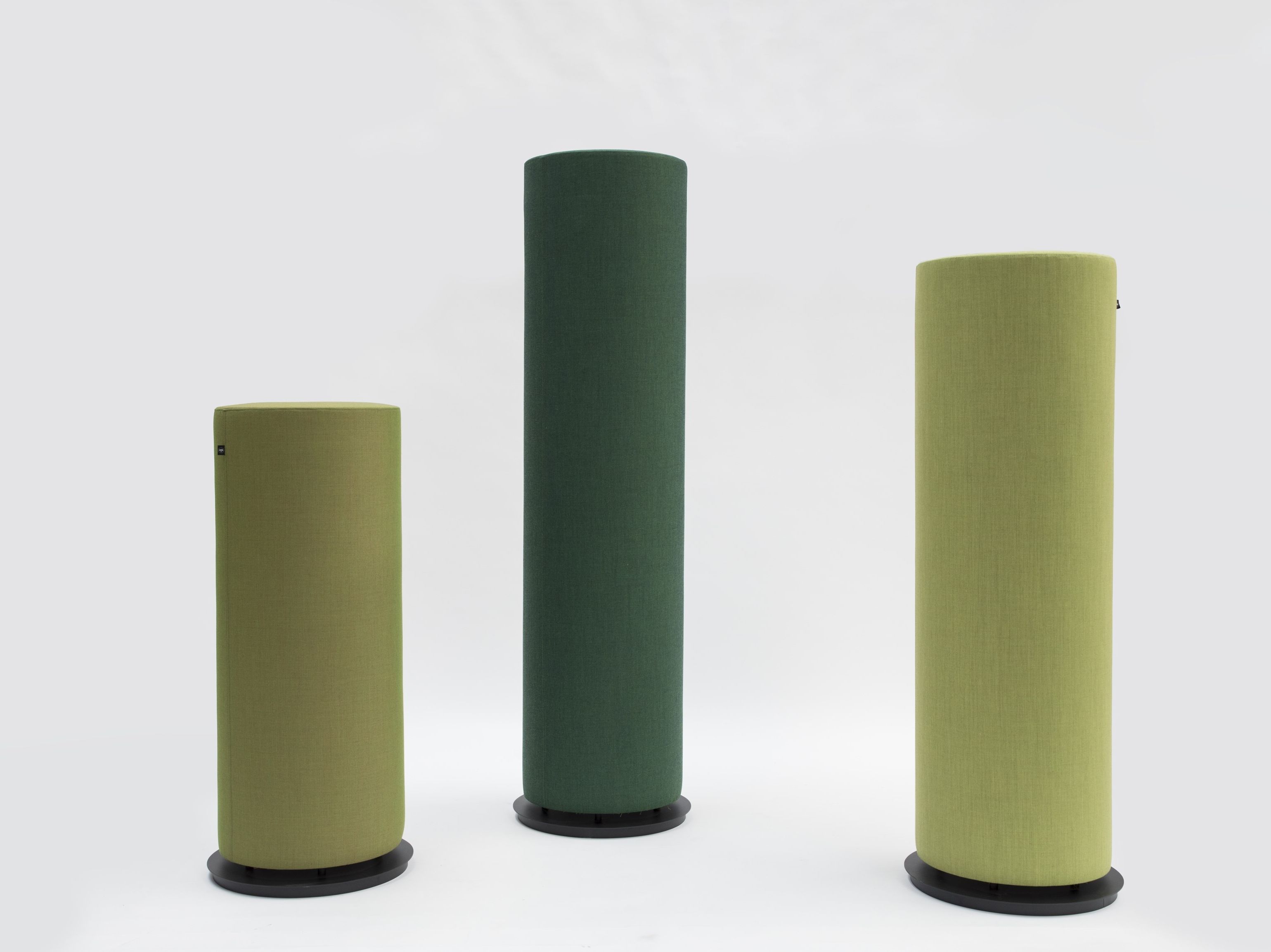 BuzziTotem Free standing acoustic pillar By BuzziSpace