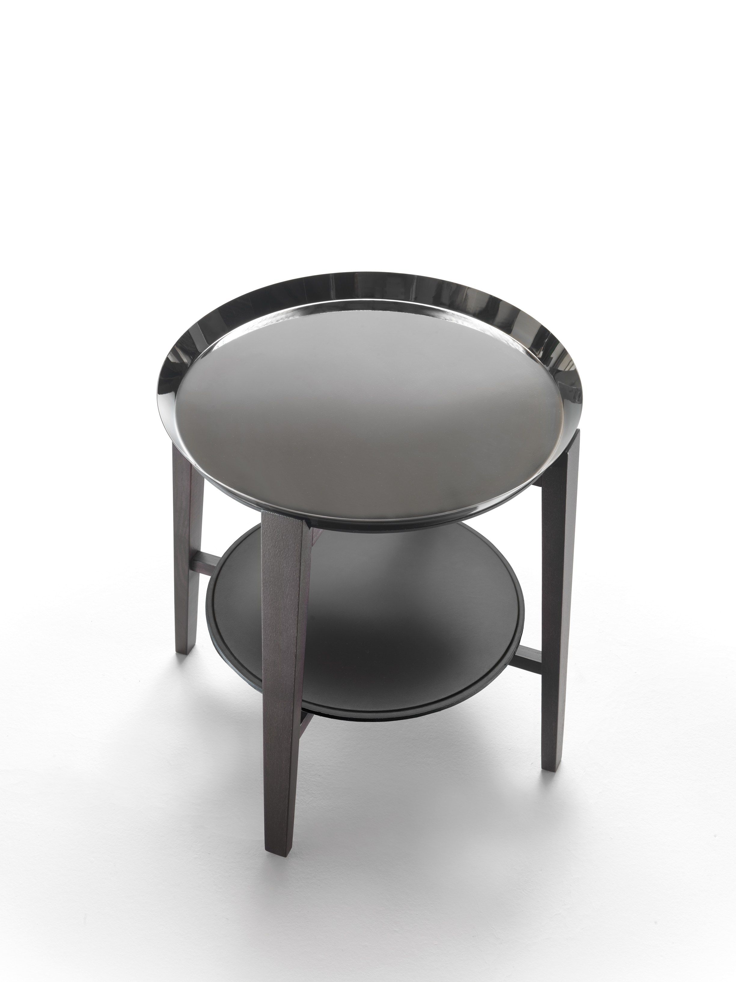 Round coffee table with tray CABARÈ By Flexform