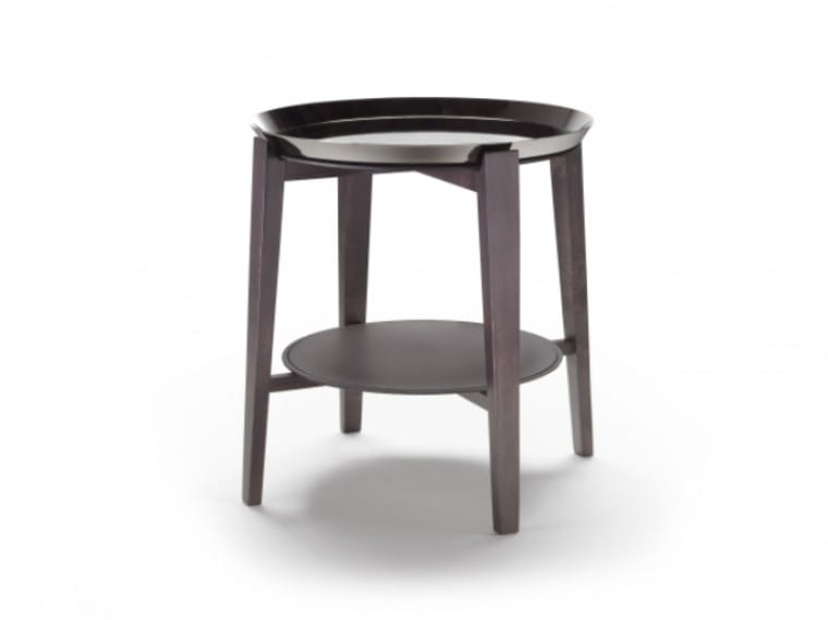 Round coffee table with tray CABARÈ By Flexform