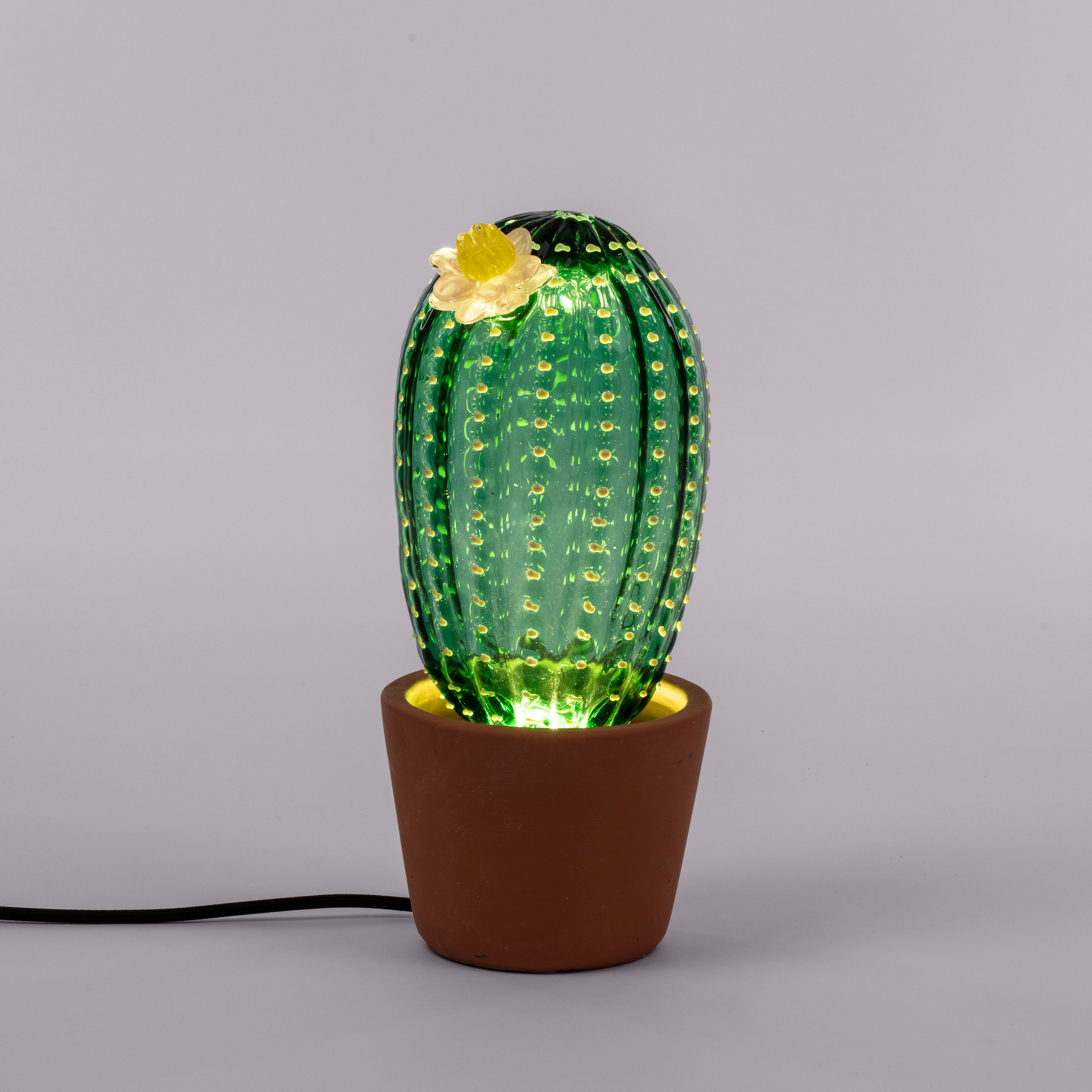 Blown glass table lamp / floor lamp CACTUS SUNRISE By Seletti design ...