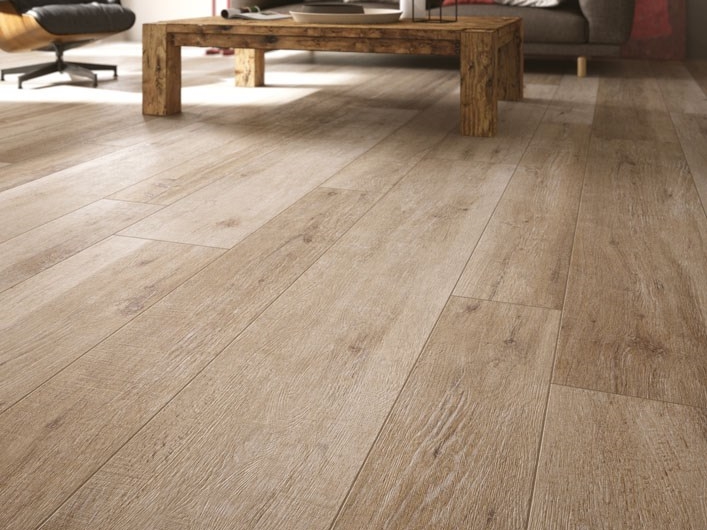 Porcelain stoneware wall/floor tiles with wood effect CADORE - BAITA ...