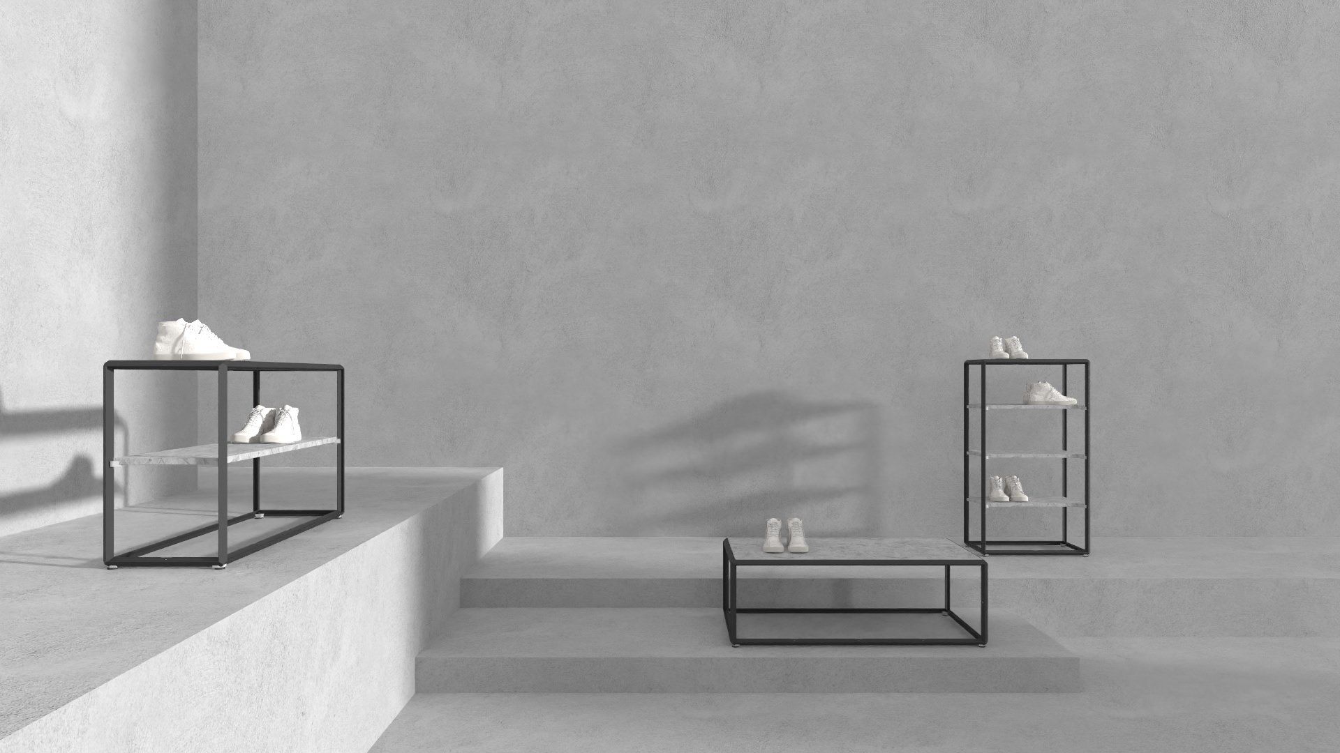 CAGE retail display unit By ALU