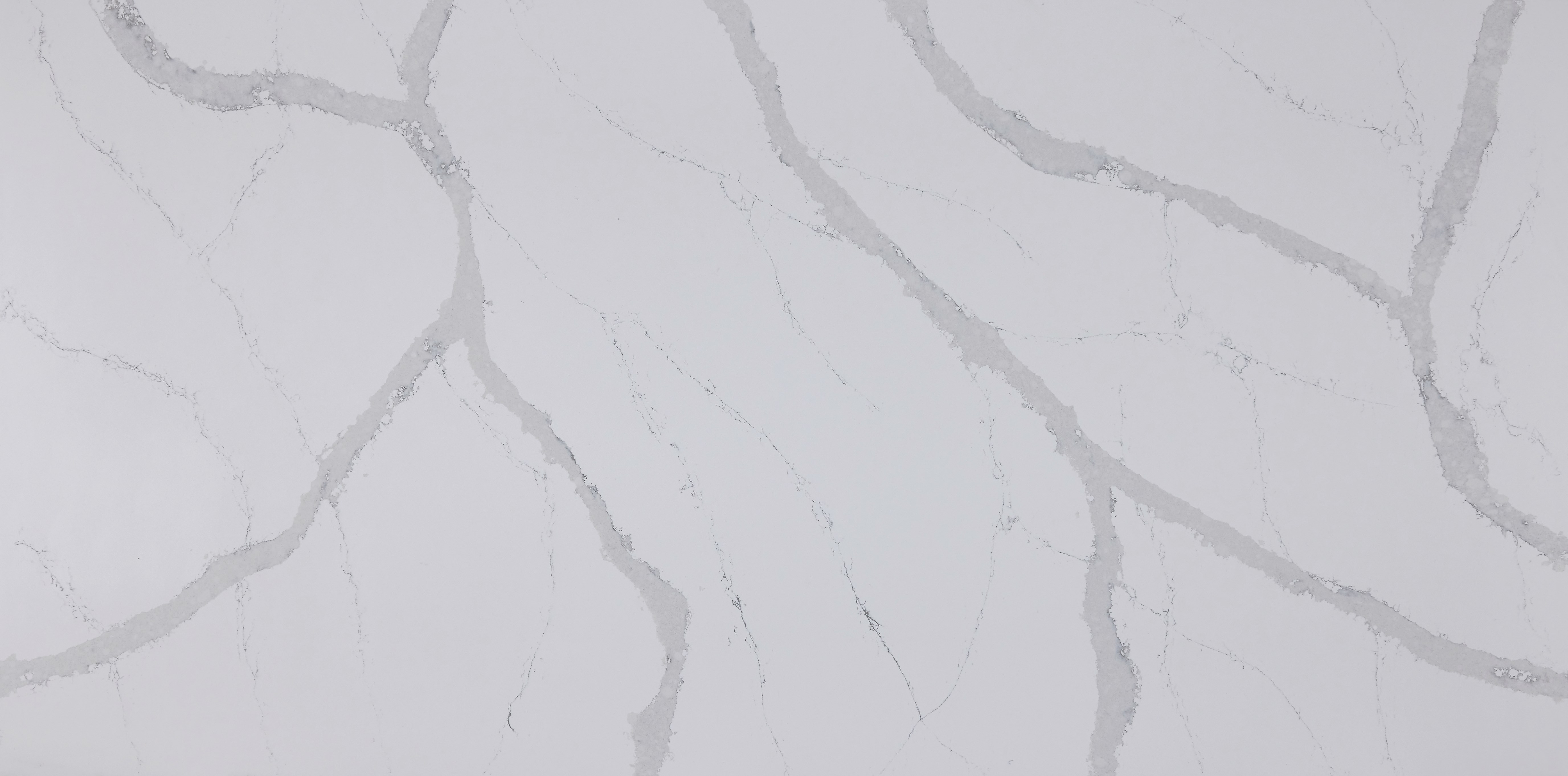 Reconstructed stone kitchen worktop with marble effect CALACATTA ...
