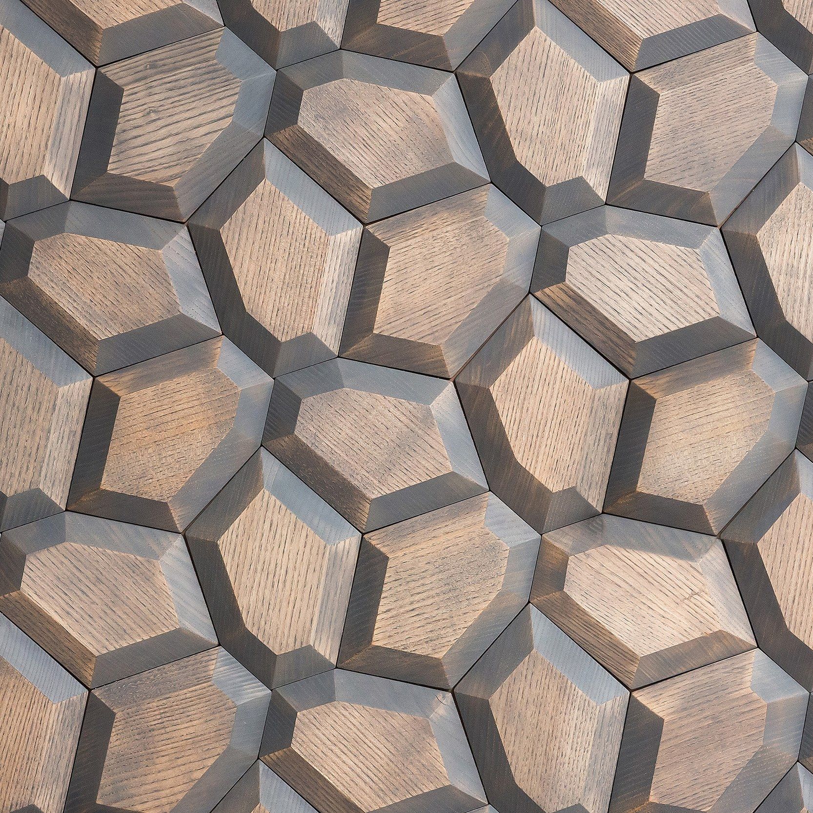 Modular wooden 3D Wall Cladding CALIFORNIA By NEXT LEVEL DESIGN STUDIO