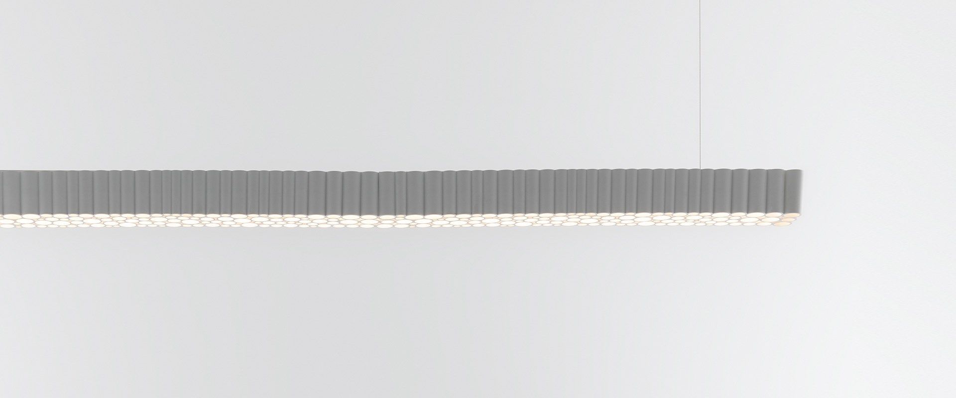 CALIPSO LINEAR STAND ALONE Lámpara colgante LED en tecnopolímero By ...