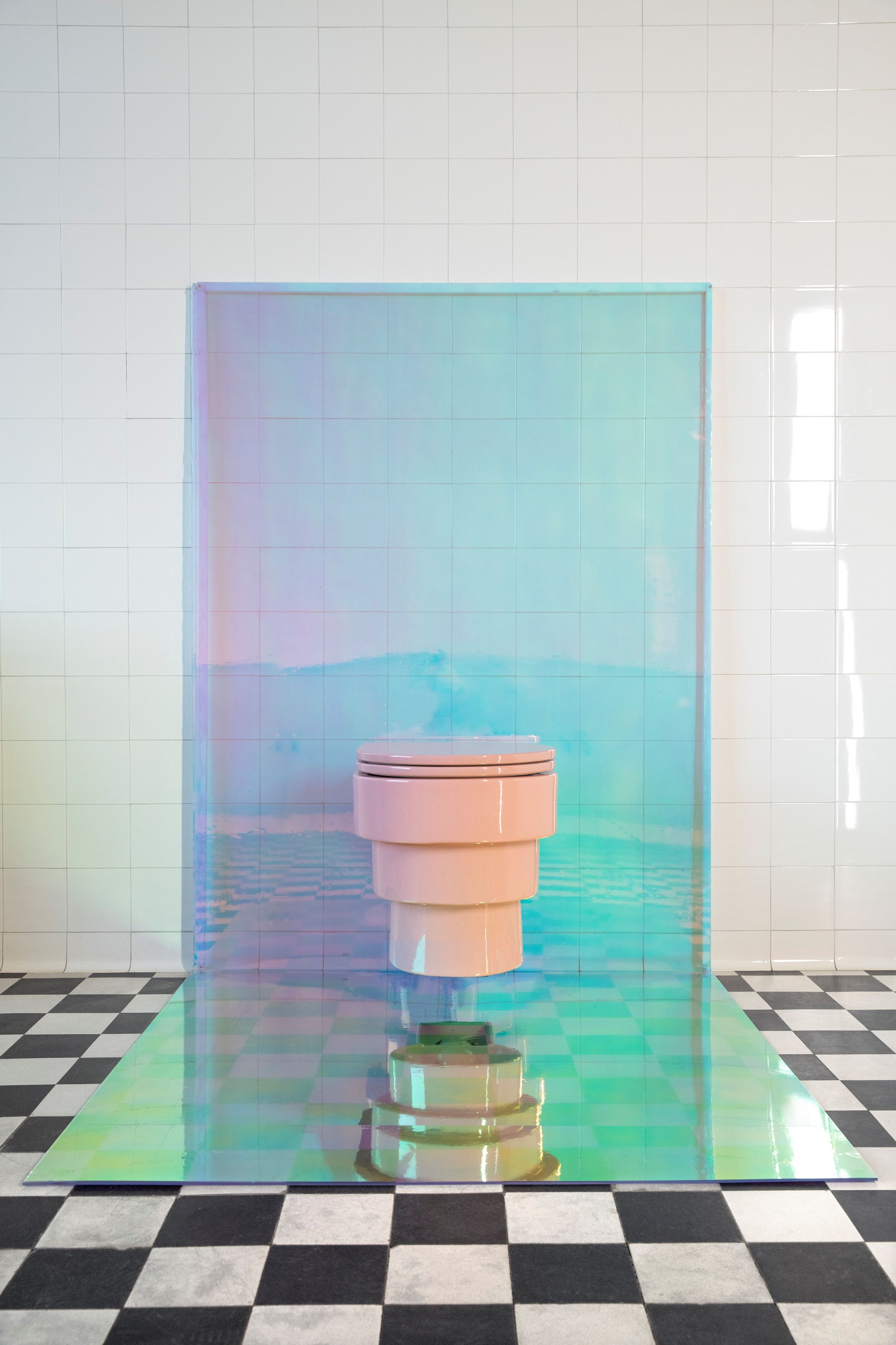 CALLIPYGE ROSE WC suspendu en céramique By Trone