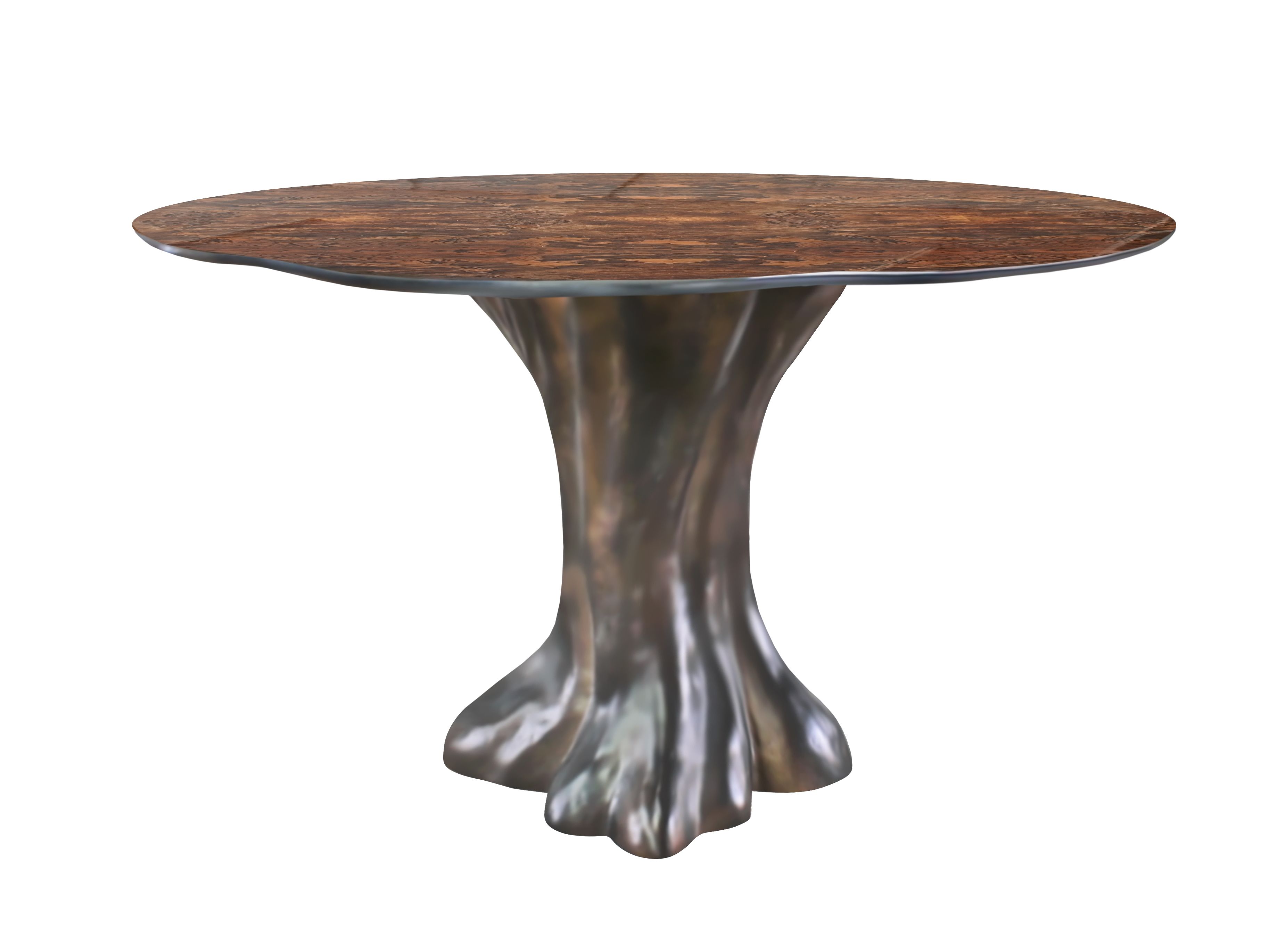 Round walnut table CALYPSO K1141 Calypso Collection By KARPA