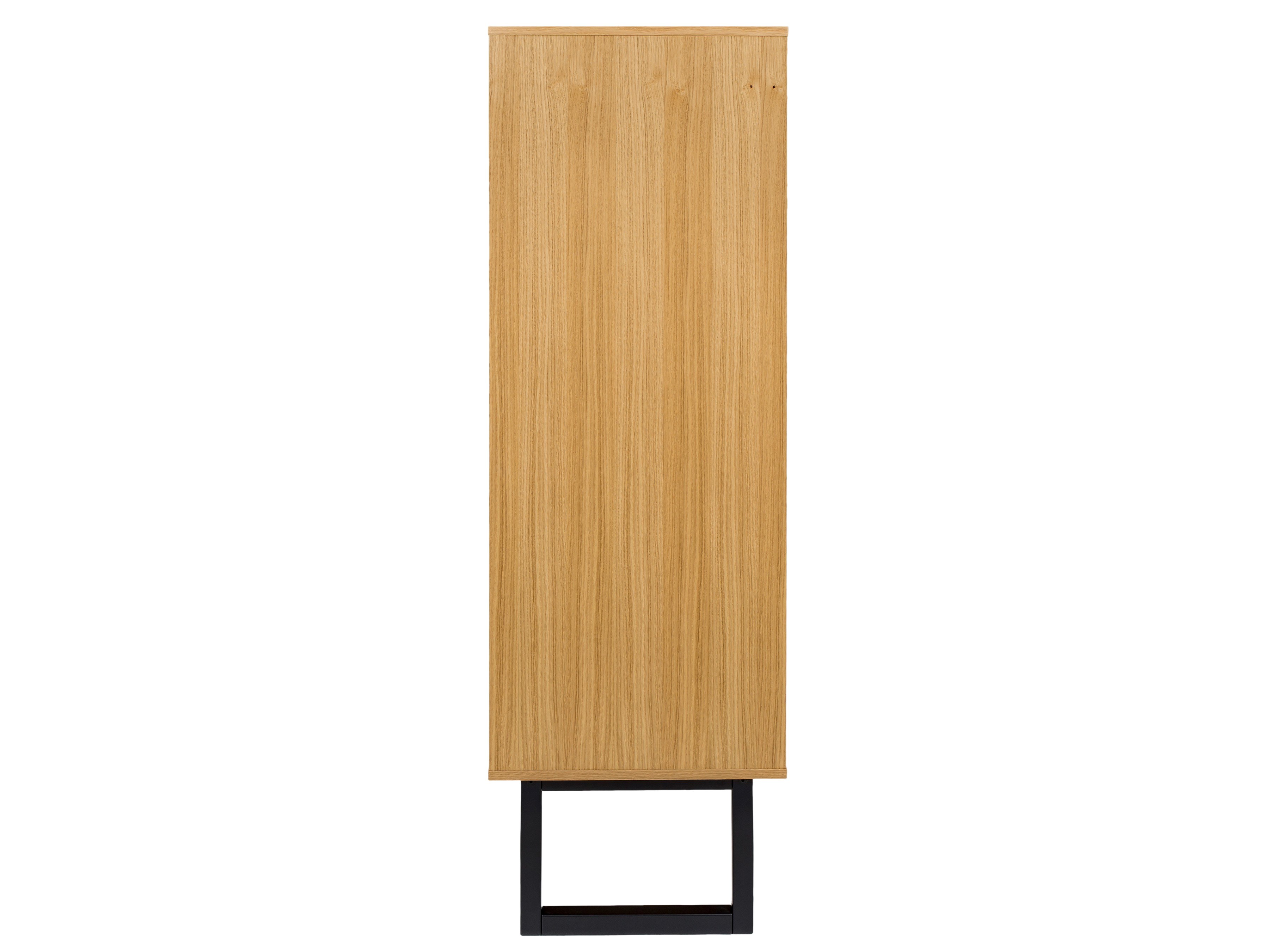 CAMDEN HERRINGBONE | Highboard Wood veneer highboard with doors By Woodman