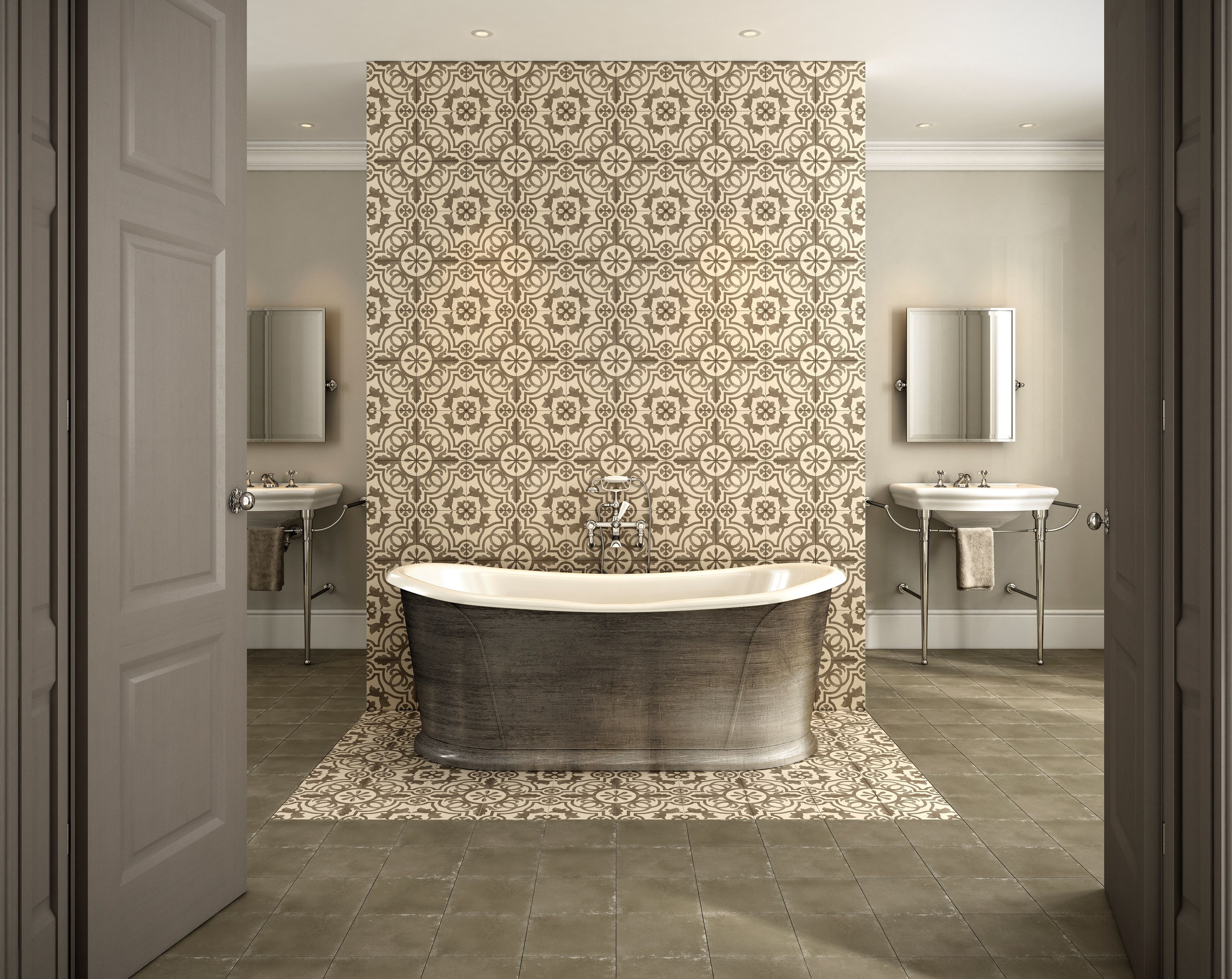 Baignoire ilôt en fonte CAMELOT By Devon&Devon