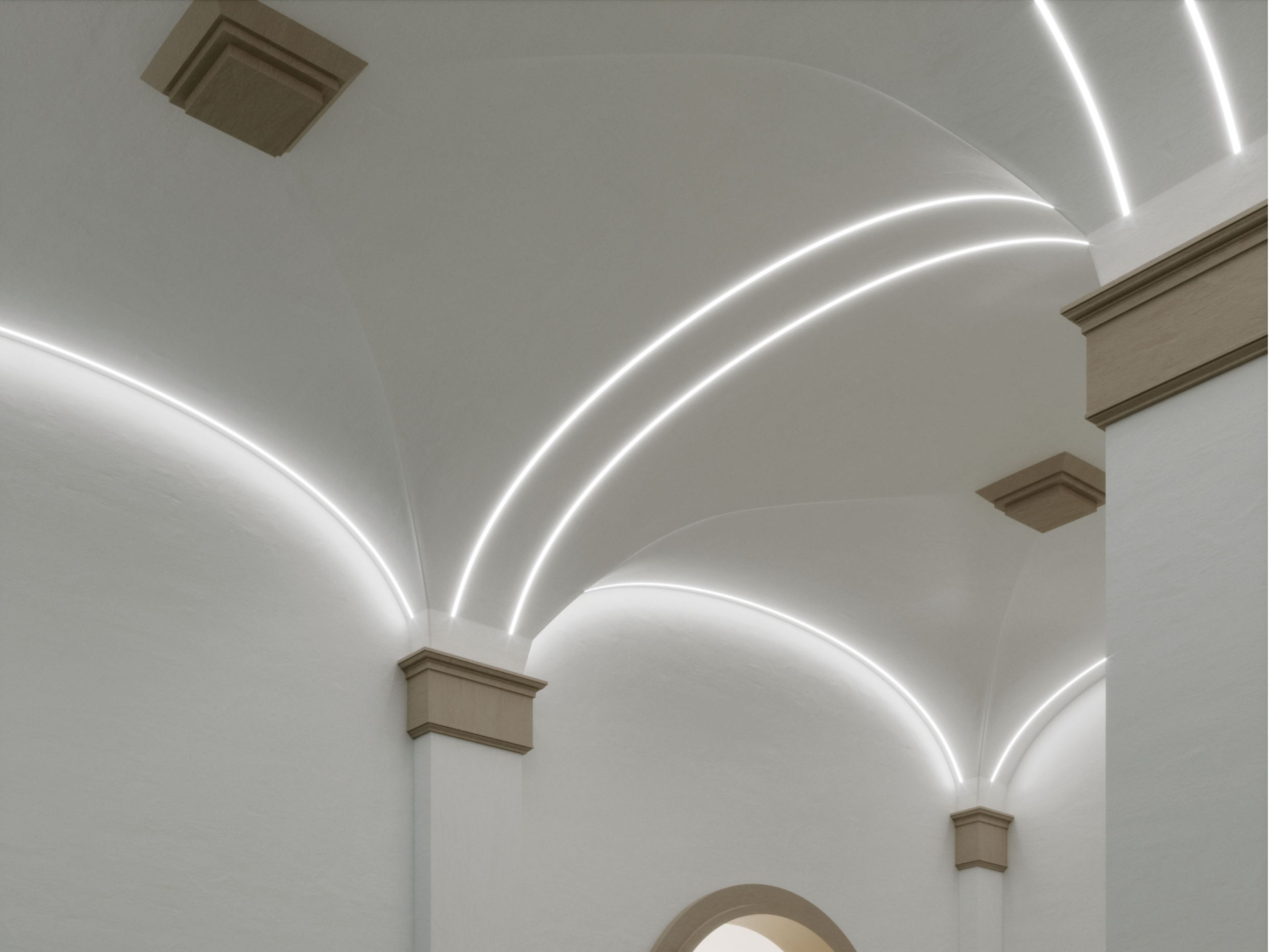 CAMELOT linear lighting profile By Fan Europe Lighting