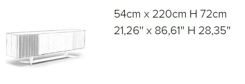 CAMPUS | Sideboard By Natuzzi Italia design Mauro Lipparini