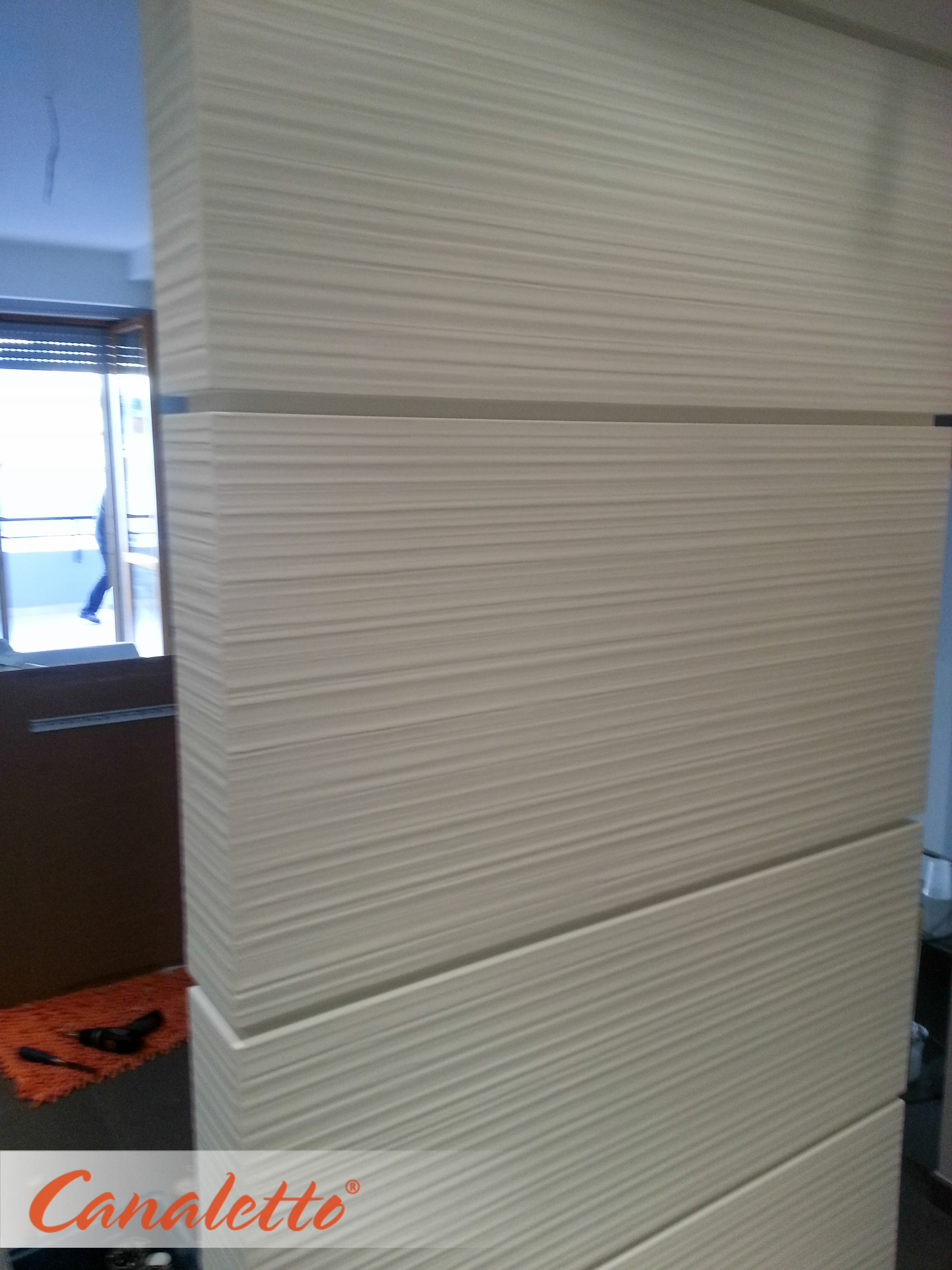 MDF Linear lighting profile CANALETTO DOUBLE By CANALETTO SMART