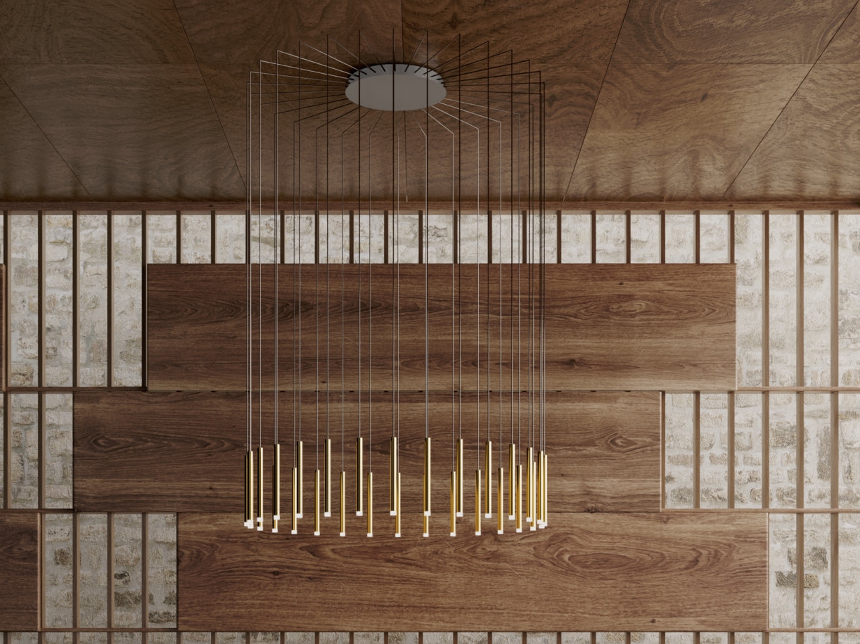 CANDLE | Pendant lamp Candle Collection By LEDS C4 design Ramón Benedito