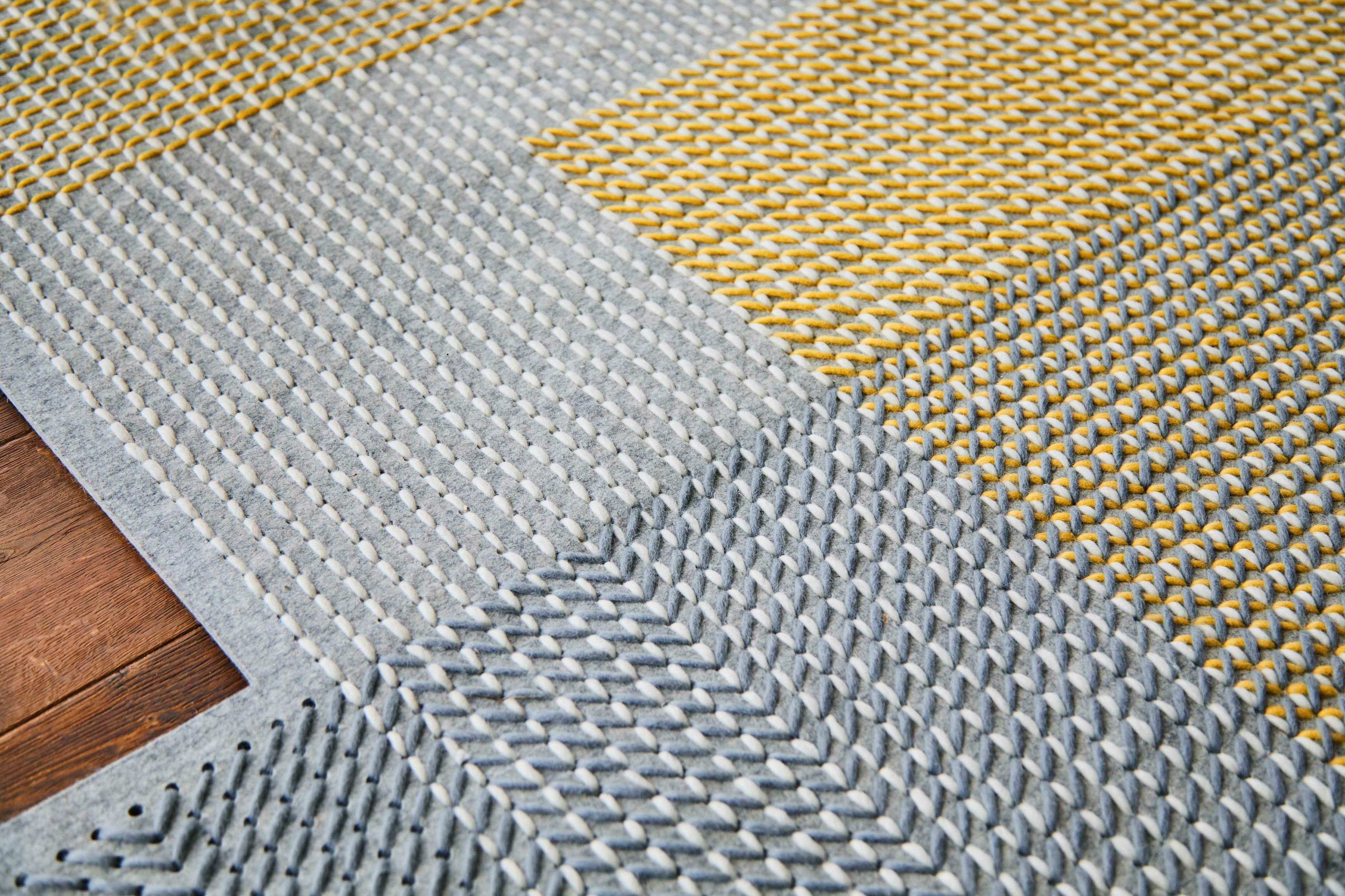 CANEVAS GEO GREY | Rug Canevas Geo Collection By GAN design Charlotte ...