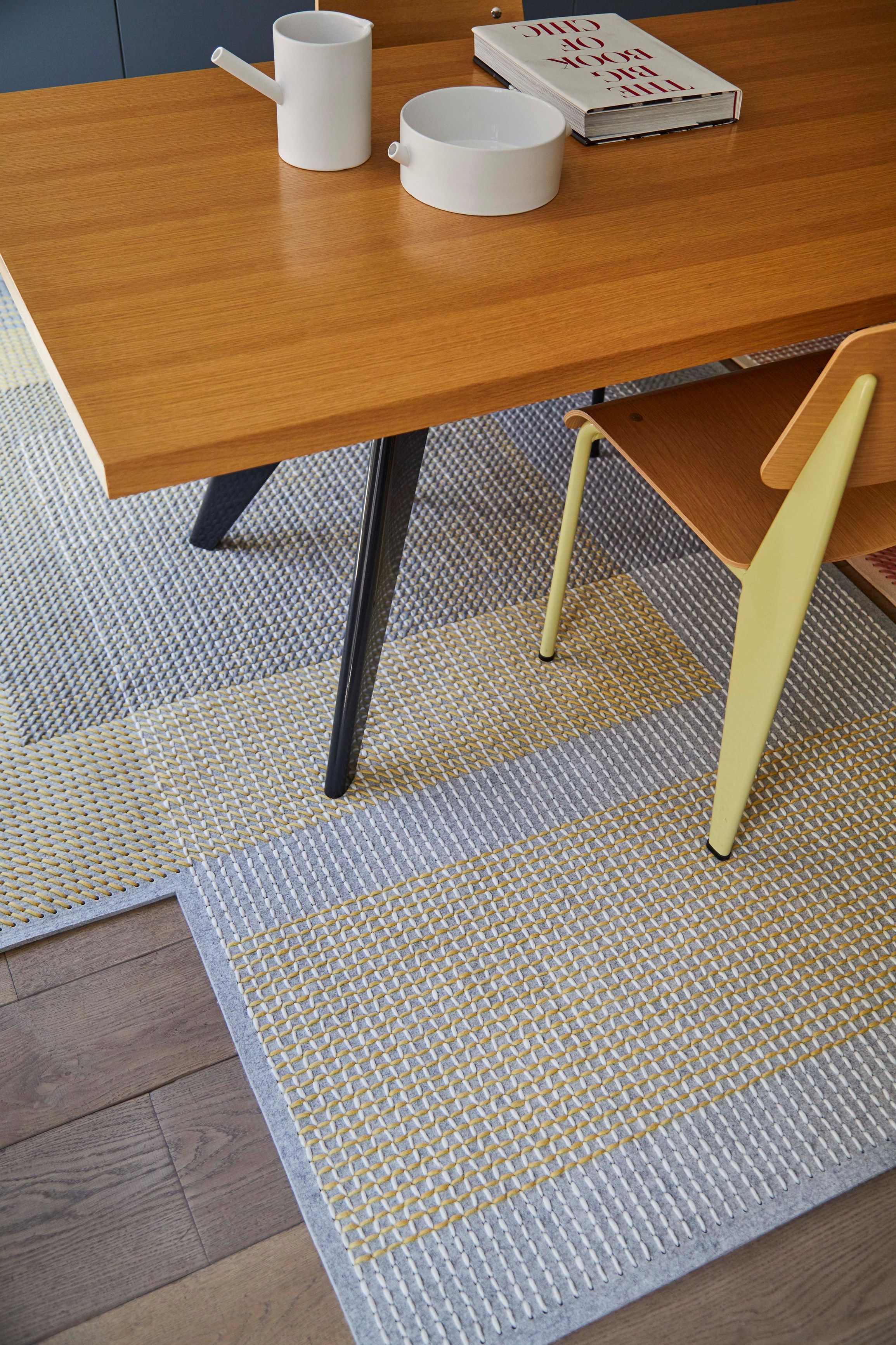 CANEVAS GEO GREY | Rug Canevas Geo Collection By GAN design Charlotte ...