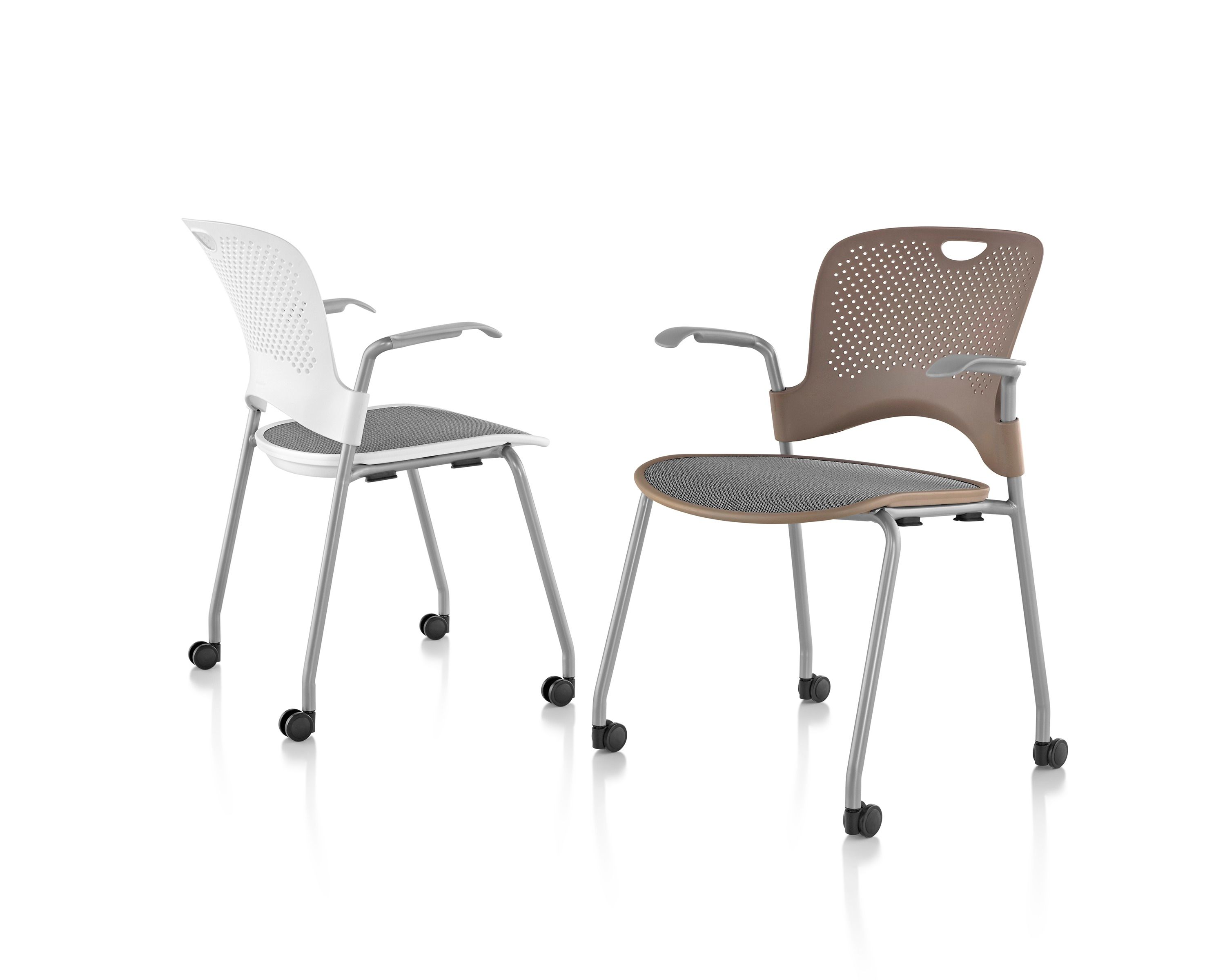 CAPER Stackable Nylon® chair with castors By Herman Miller | design ...