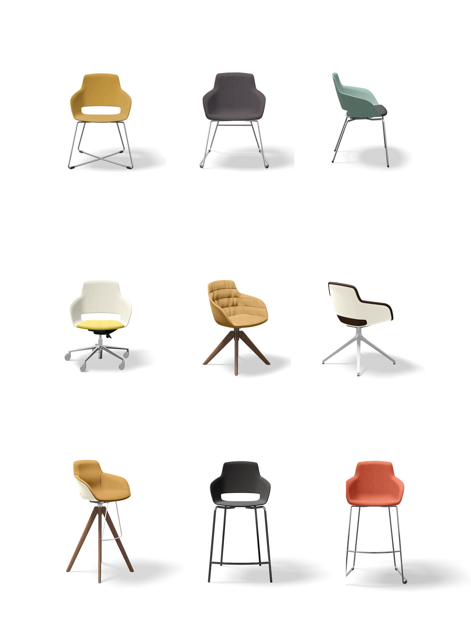 CAPTAIN PLAY | Polyurethane chair Captain Collection By Sinetica design ...
