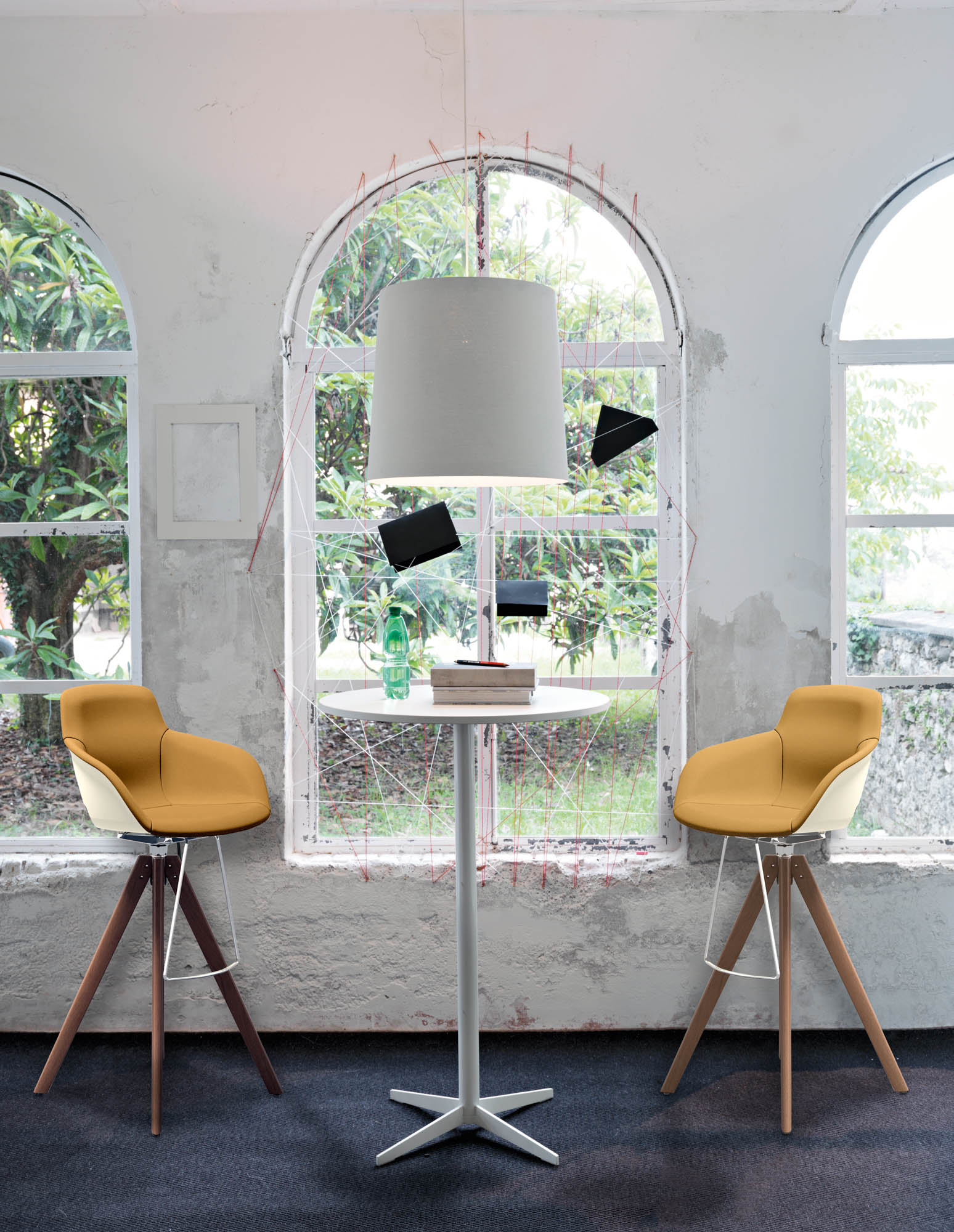 CAPTAIN PLAY | Trestle-based stool Captain Collection By Sinetica ...