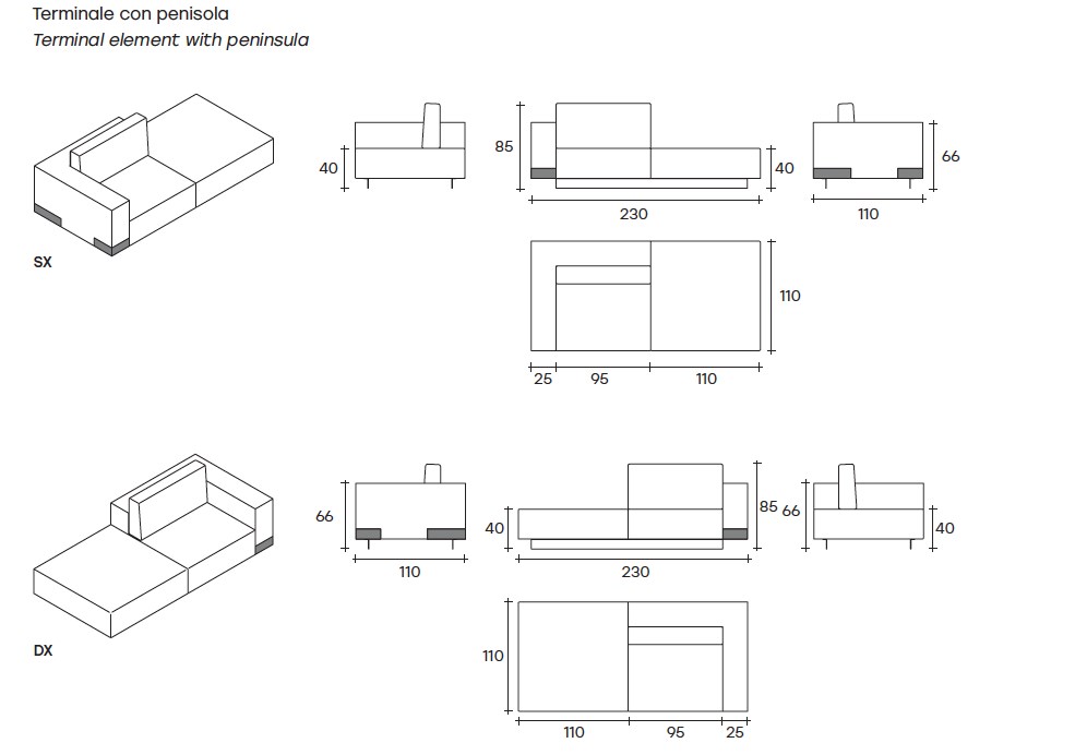 CARRARA Sofa By Fiam Italia | design Matteo Nunziati