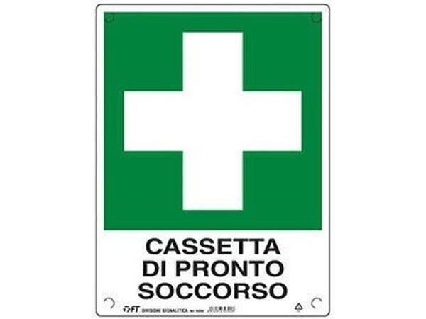 CARTELLO CASSETTA PRONTO SOCCORSO By FT