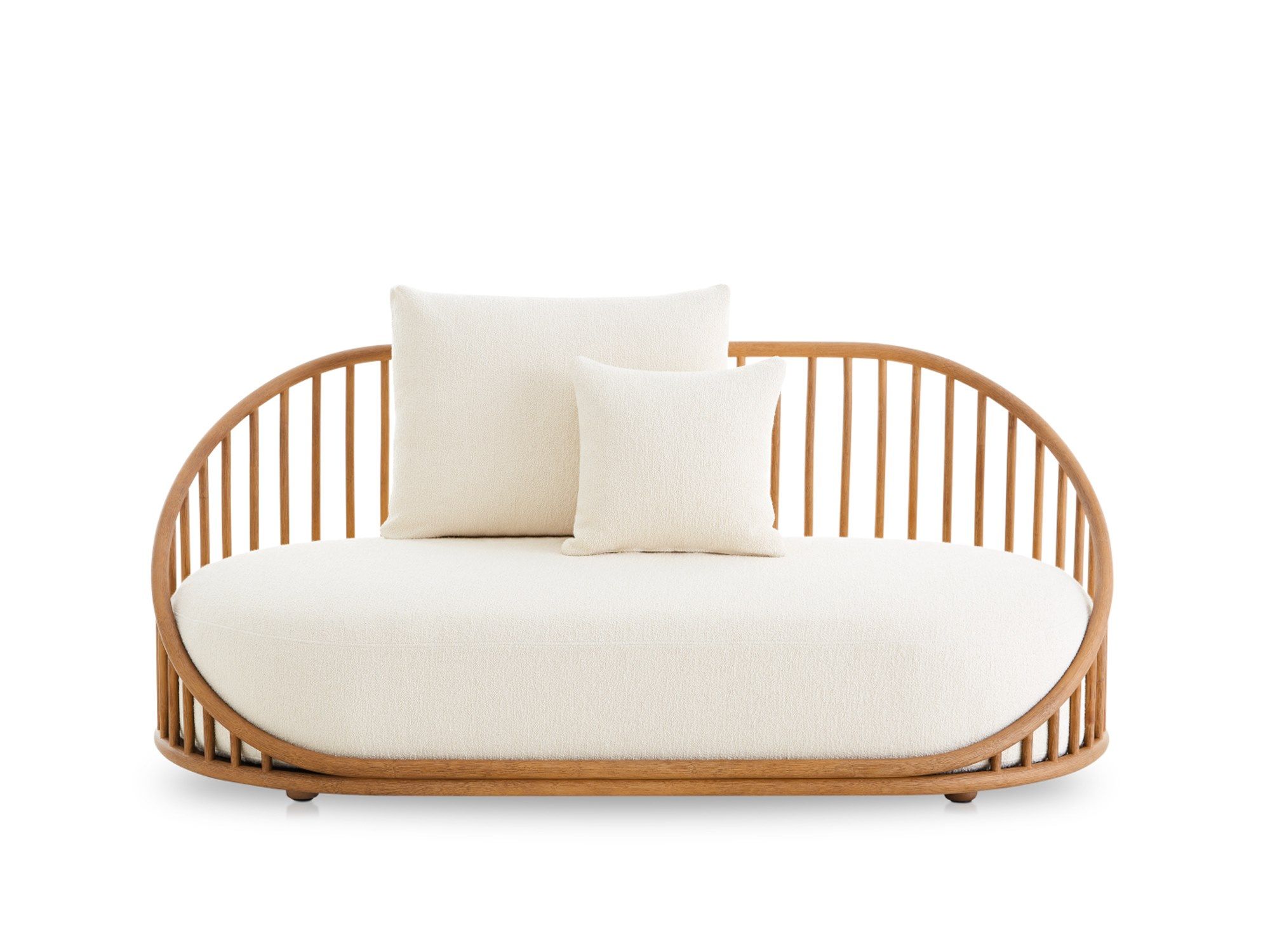 CASK 2 seater rattan sofa By EXPORMIM | design Norm Architects
