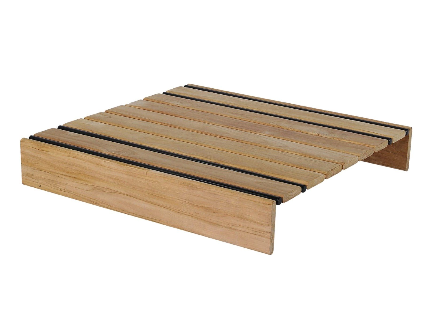 CASUAL MODULAR Square wooden coffee table By CBdesign | design Carlo Basso