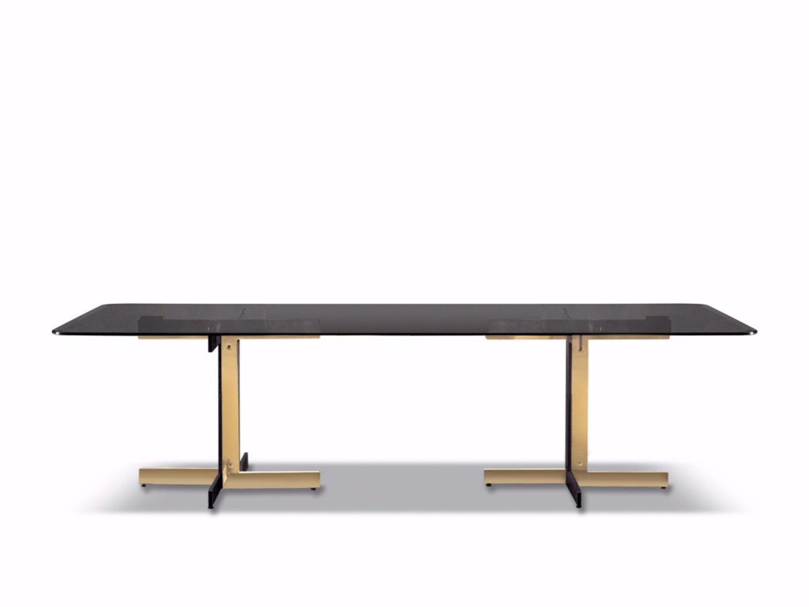 Tavolo CATLIN DINING TABLE By Minotti design Rodolfo Dordoni