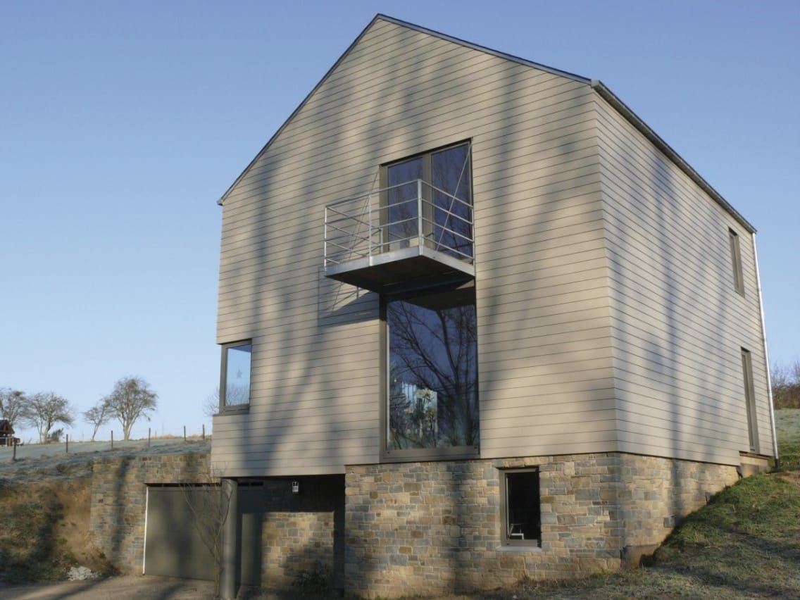 CEDRAL Lap Fiber cement Panel for facade / Ventilated facade By ETEX ITALIA