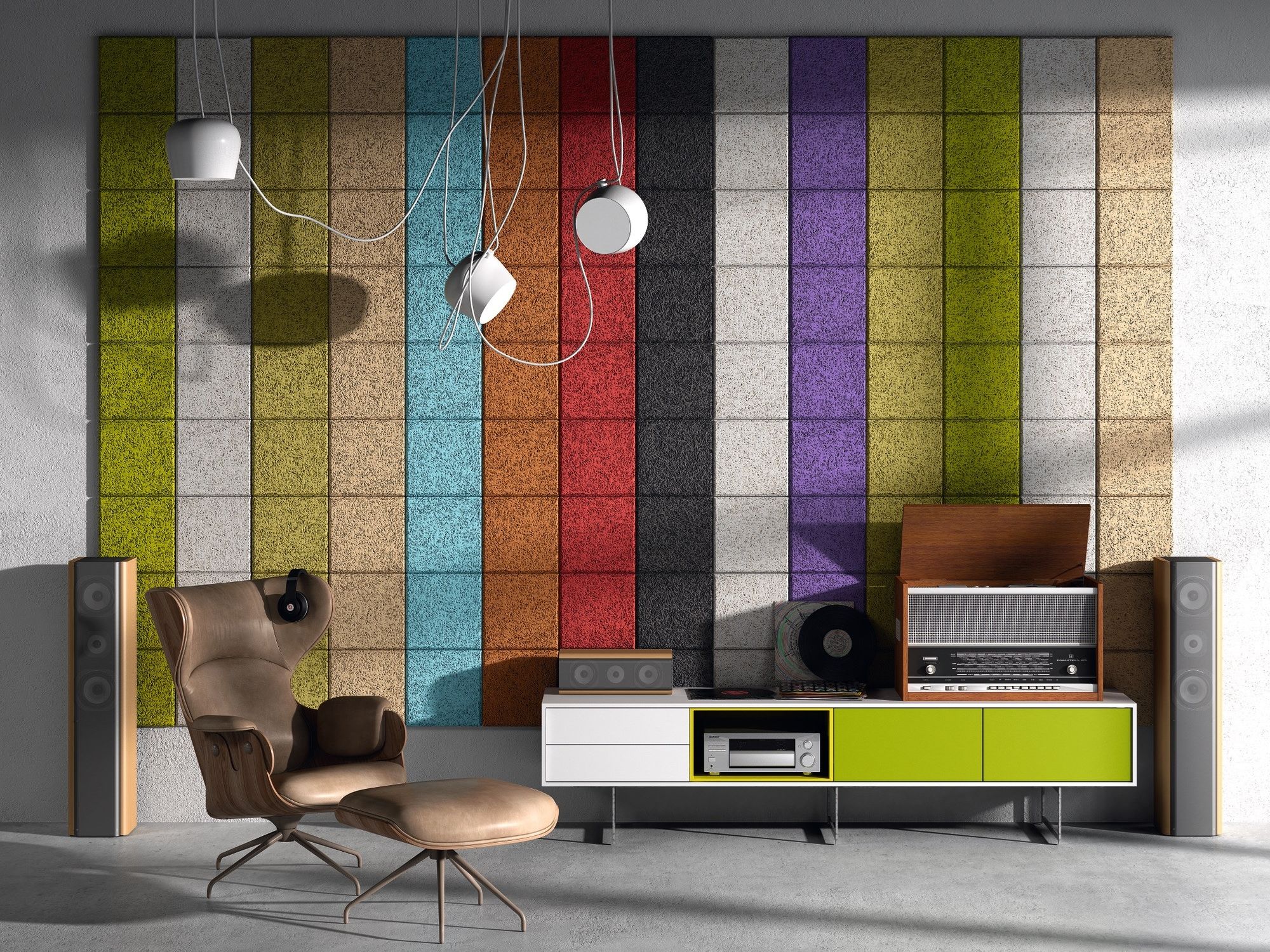 Cement-bonded wood fiber sound insulation panel CELENIT LEGNOMURO By ...