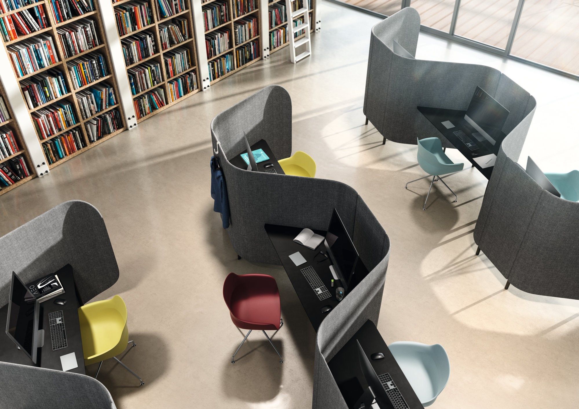 CELLULAR Office booth By Brunner | design Archirivolto - Pocci & Dondoli