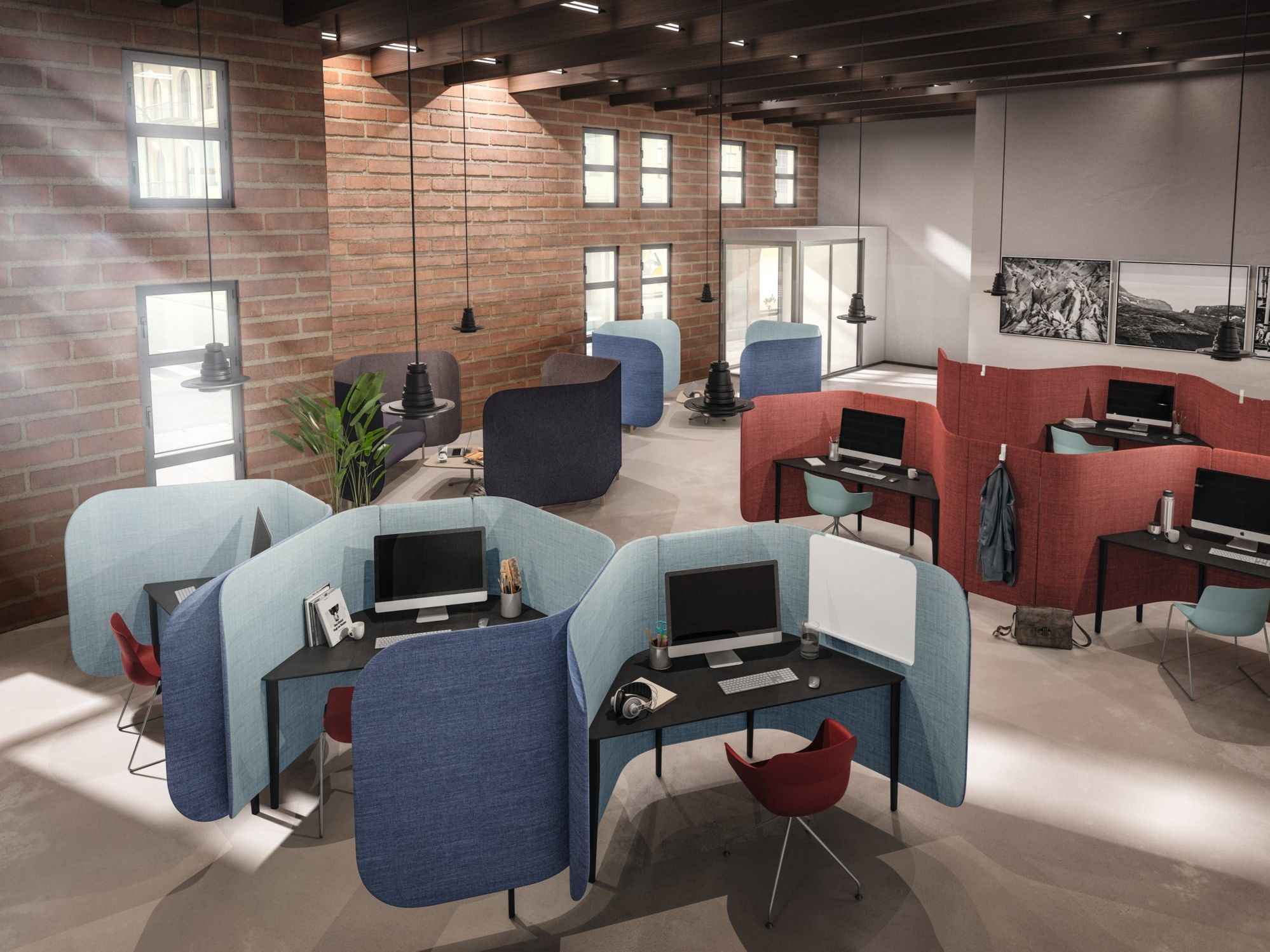 CELLULAR Office booth By Brunner | design Archirivolto - Pocci & Dondoli