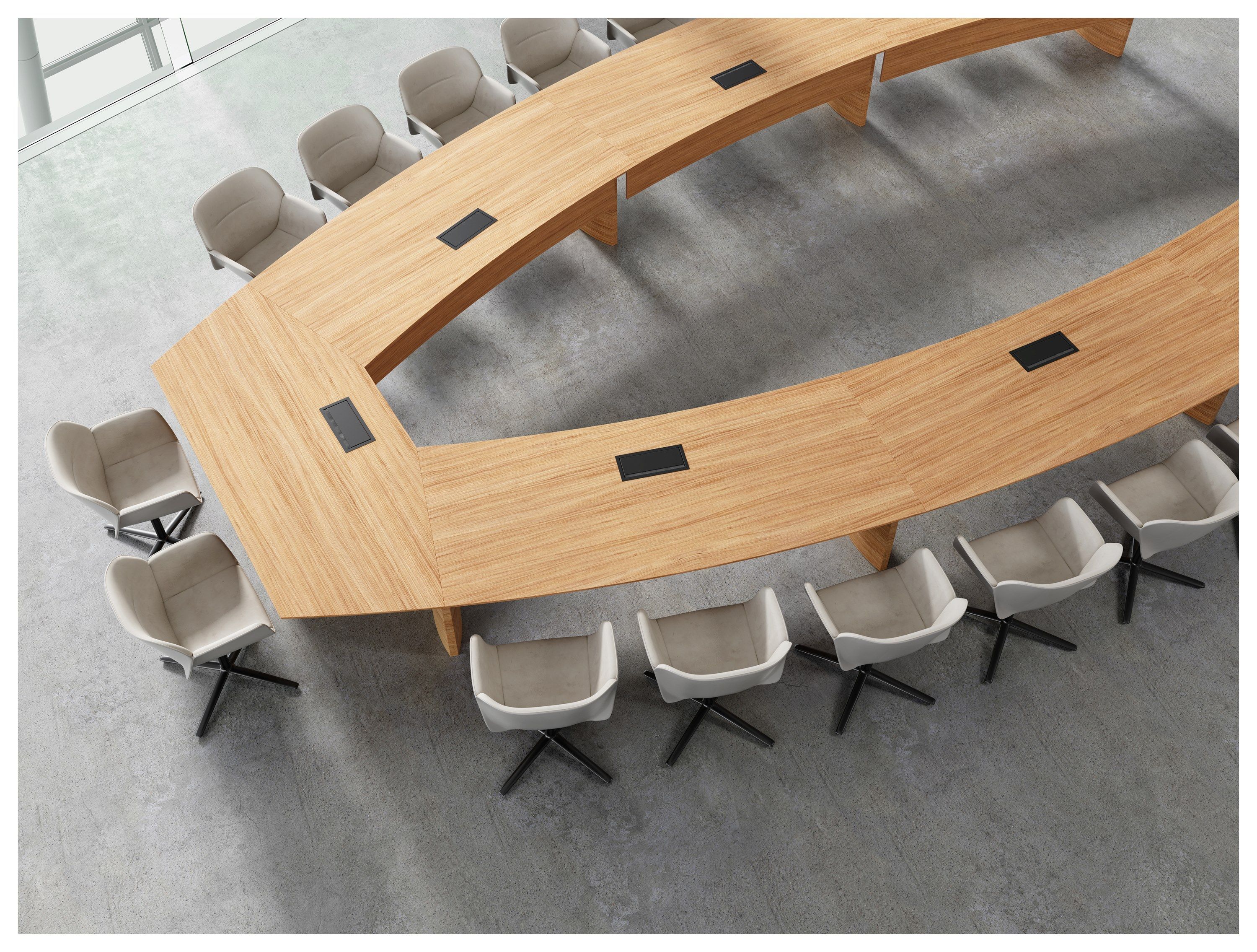CEO | Oval meeting table By BK Contract