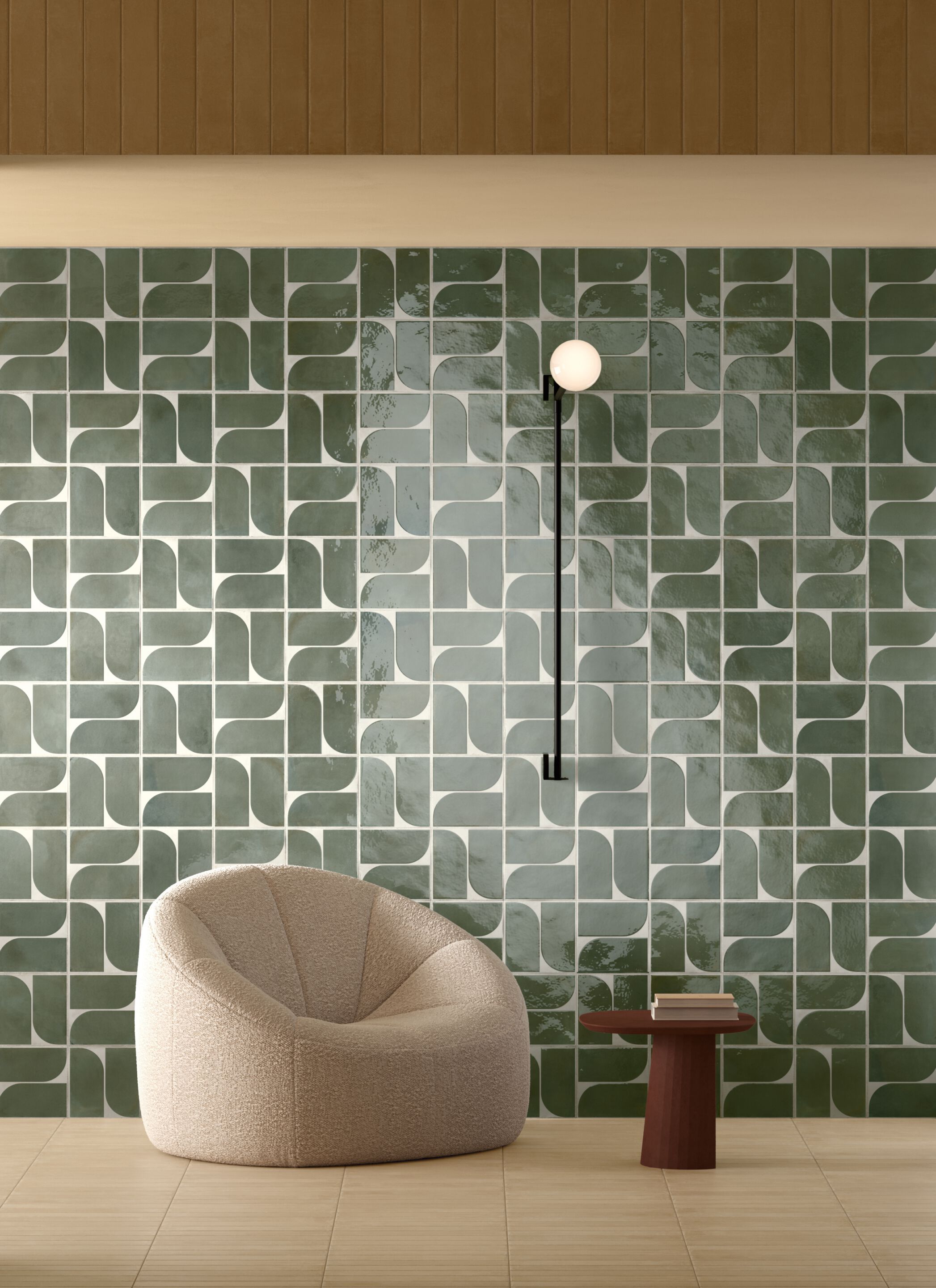 MANUFATTI Glazed porcelain stoneware wall/floor tiles By CERAMICA DEL CONCA