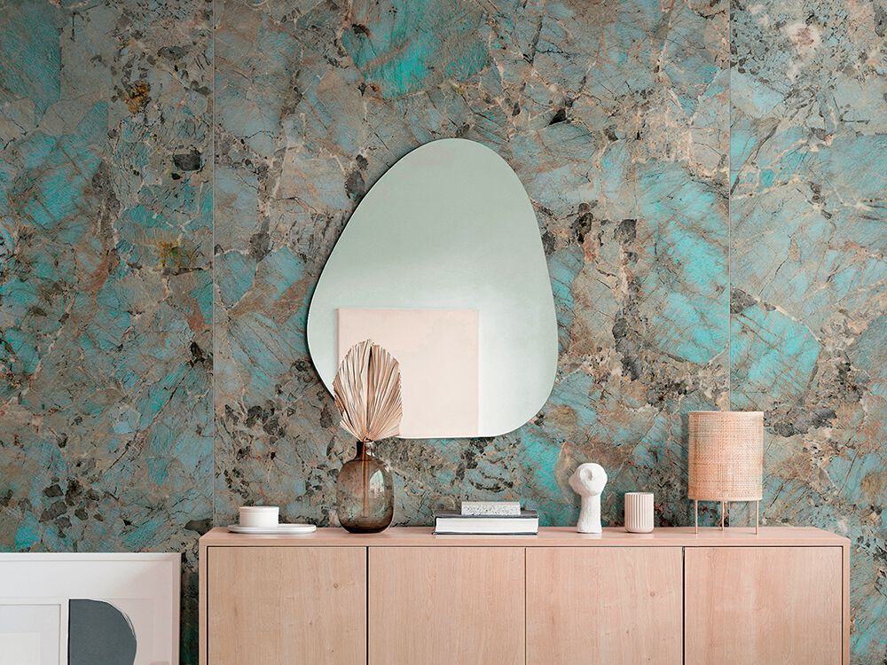 INFINITO 2.0 - AMAZZONITE Porcelain stoneware wall/floor tiles with ...