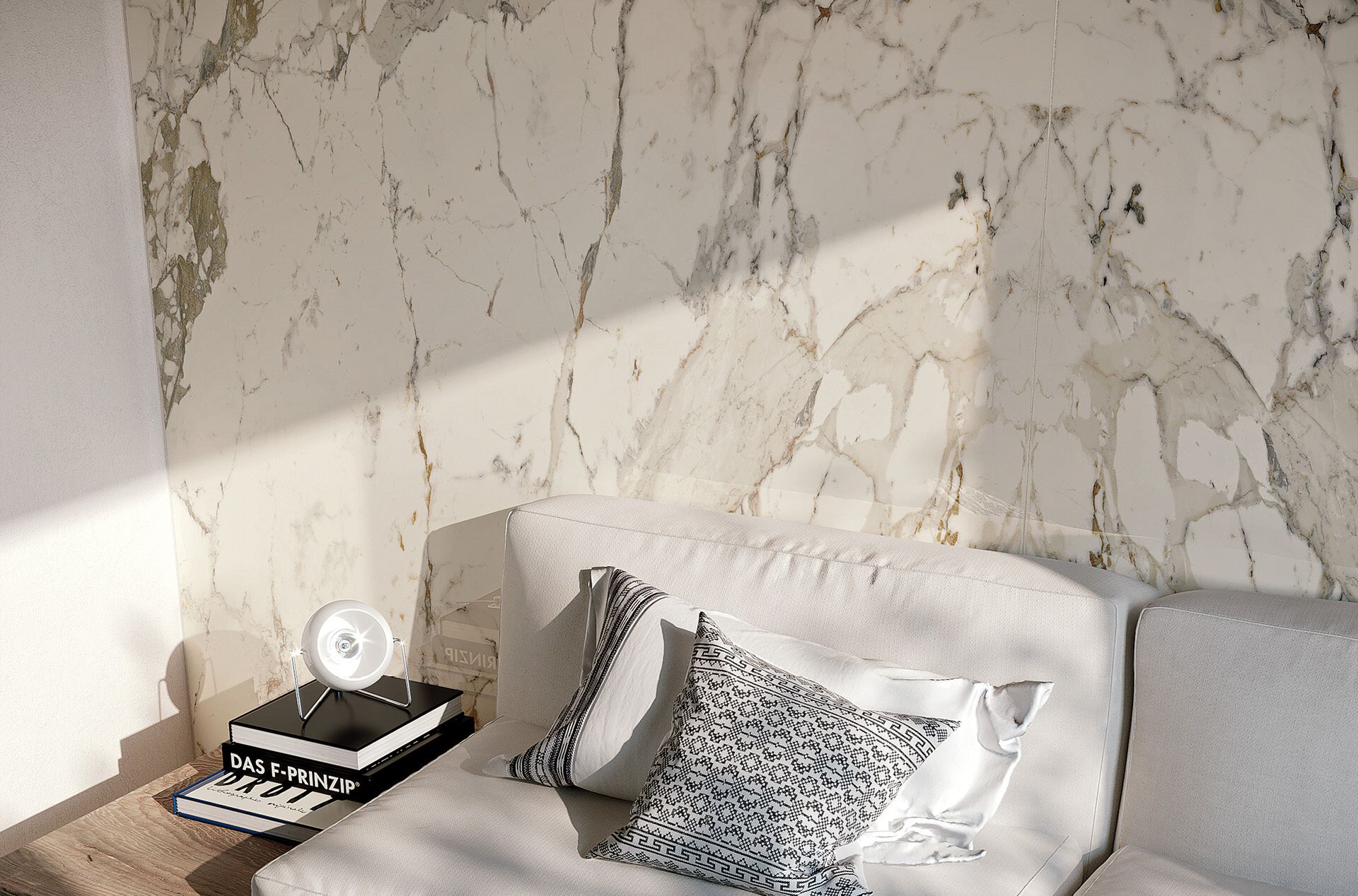 INFINITO 2.0 - CAPRAIA Porcelain stoneware wall/floor tiles with marble ...