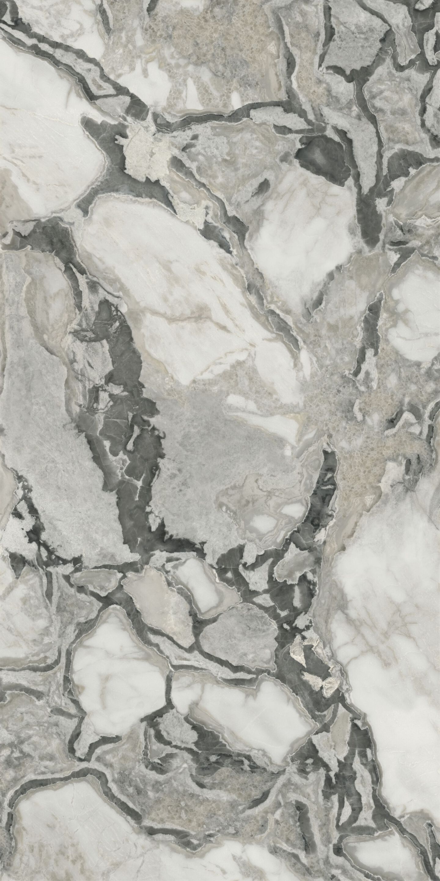 INFINITO 2.0 - CLIFF WHITE Porcelain stoneware furniture foil with ...