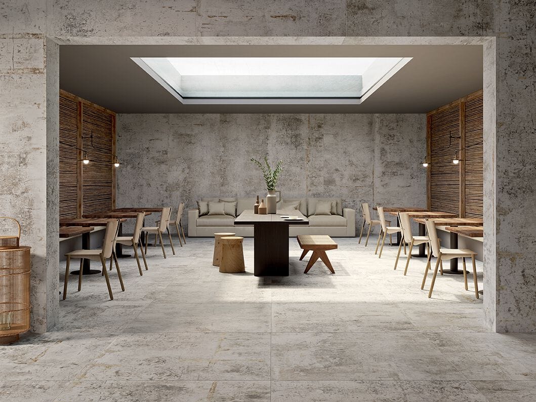 URBAN CRAFT - PLASTER Porcelain stoneware wall/floor tiles with ...
