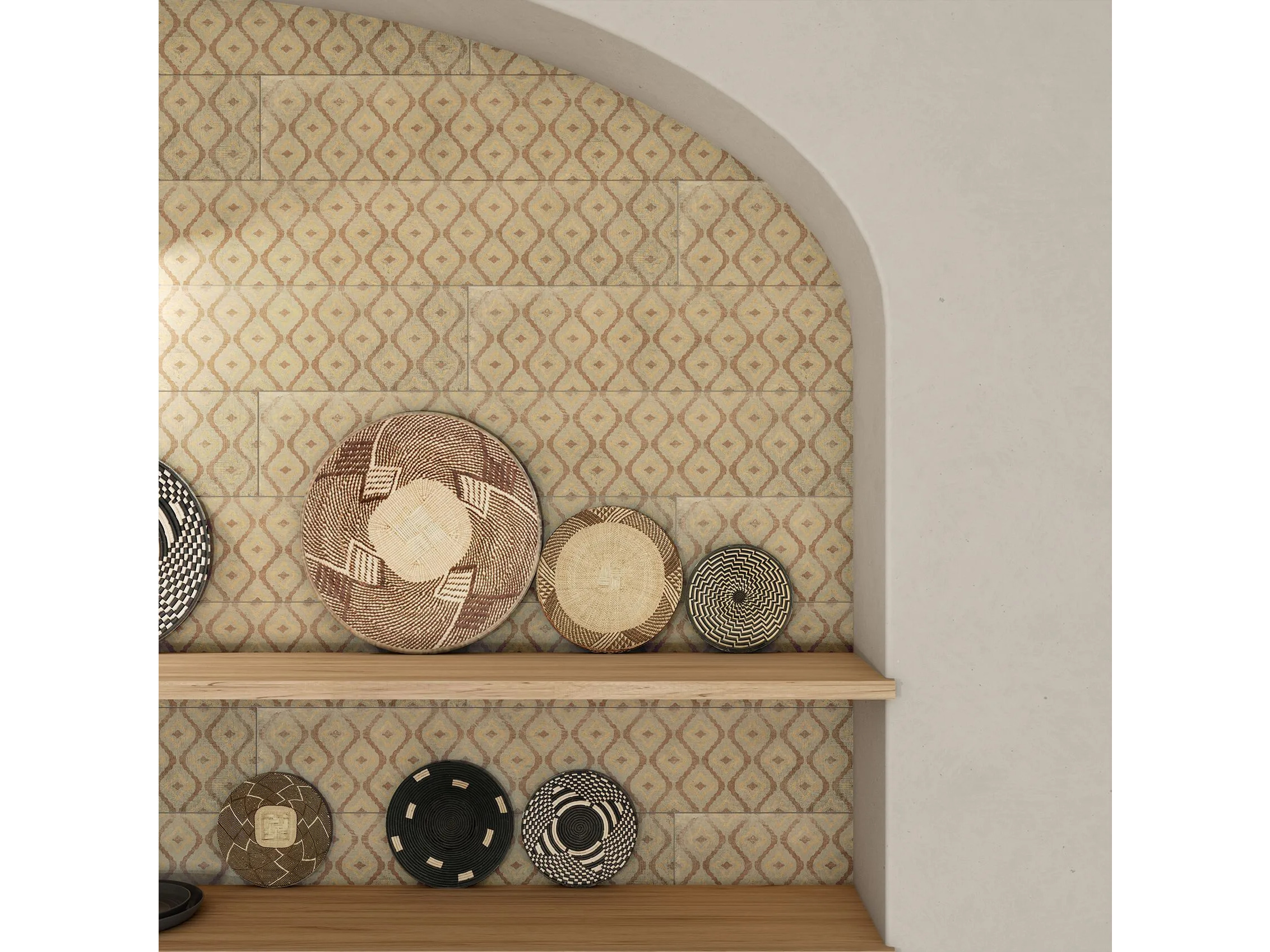 ESSENTZIA - DECORI Porcelain stoneware wall tiles By CERAMICA MEDITERRANEA