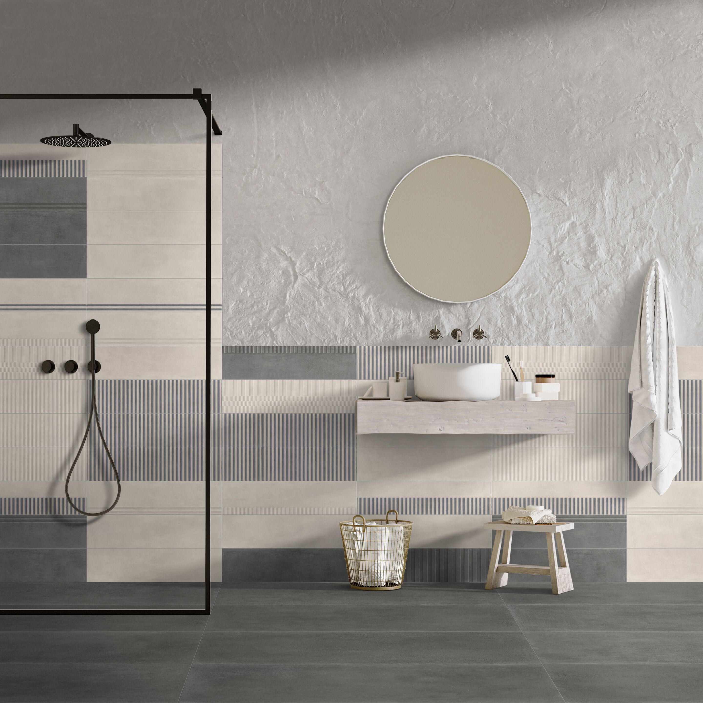 NAES - ABITZAI Porcelain stoneware wall/floor tiles By CERAMICA ...